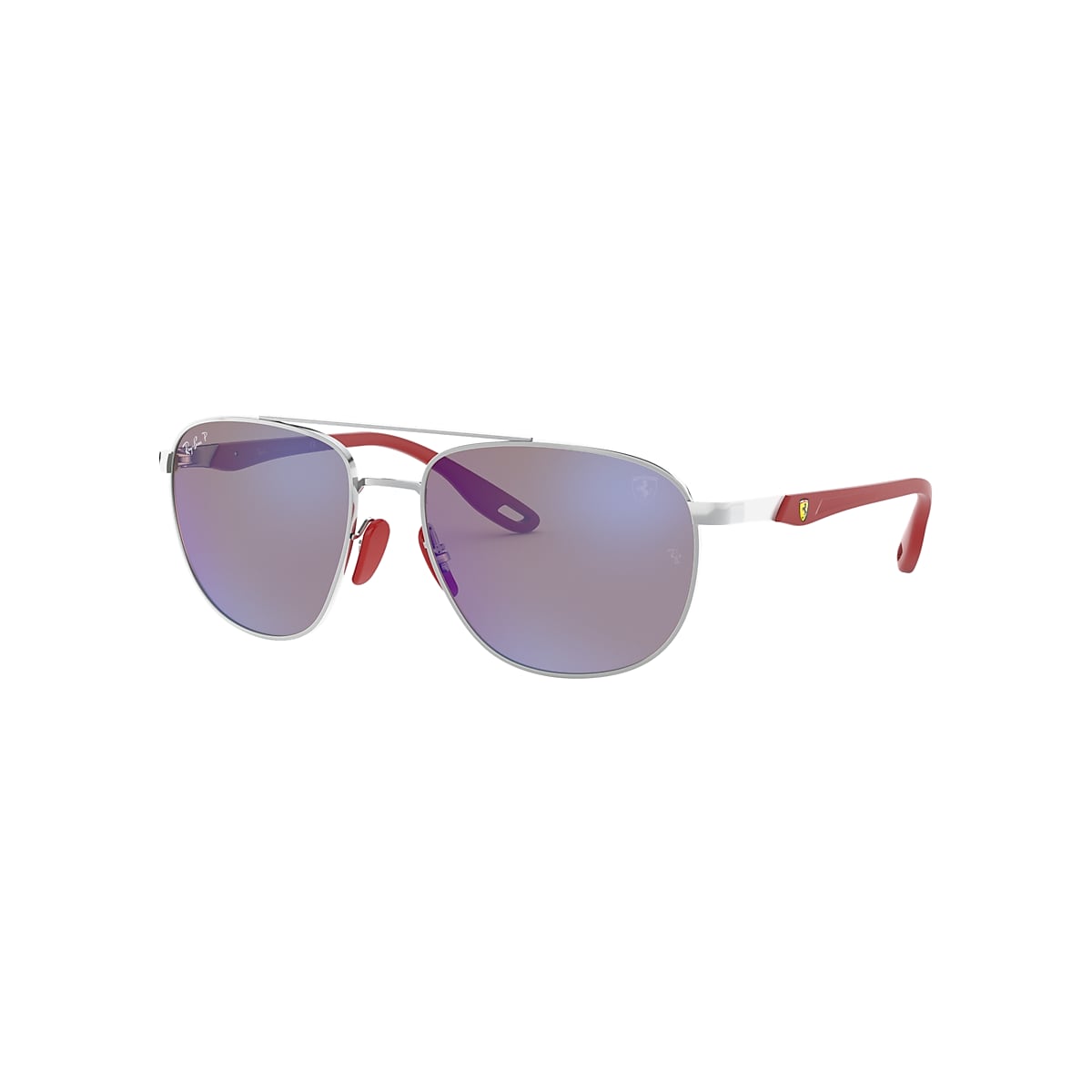 RB3659M SCUDERIA FERRARI COLLECTION Sunglasses in Silver and RB3659M SCUDERIA FERRARI COLLECTION Sunglasses in Silver and