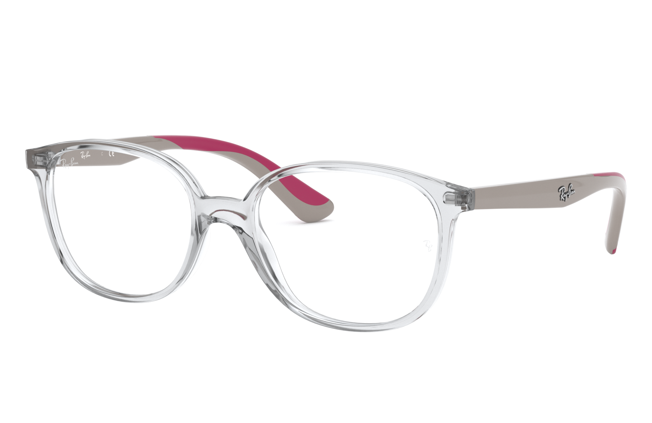 Rb1598 Optics Kids Eyeglasses with Polished Transparent Frame - RY1598 ...