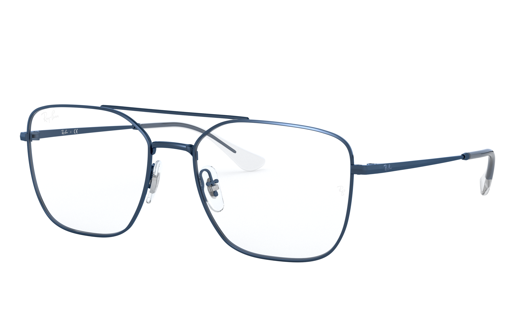 Rb6450 Eyeglasses with Sand Transparent Blue Frame - RB6450 | Ray-Ban®