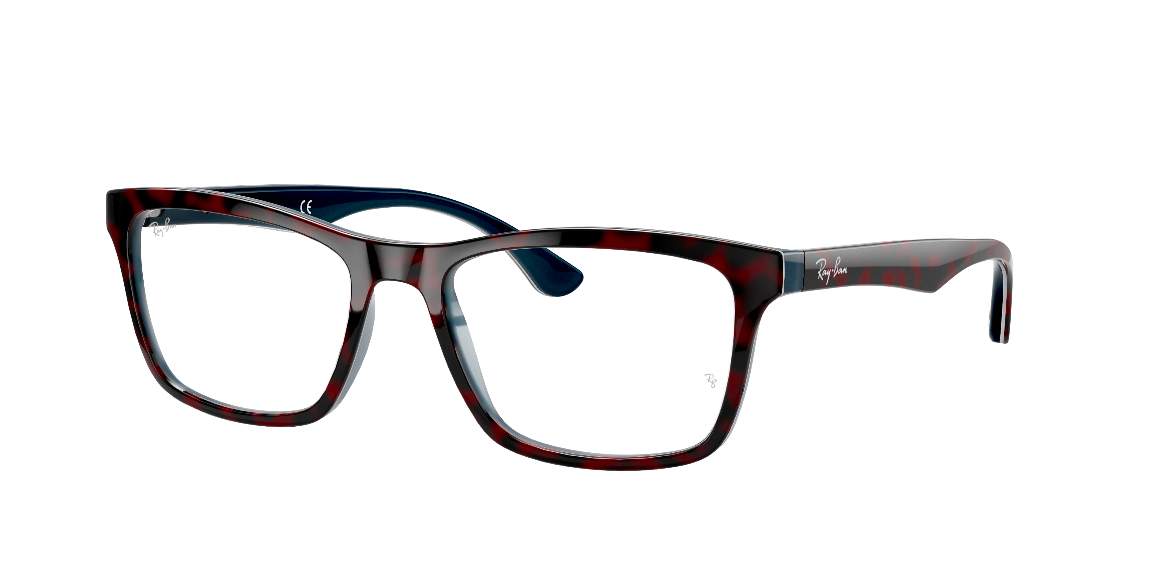 Rb5279f Eyeglasses with Red Havana Frame - RB5279F | Ray-Ban®