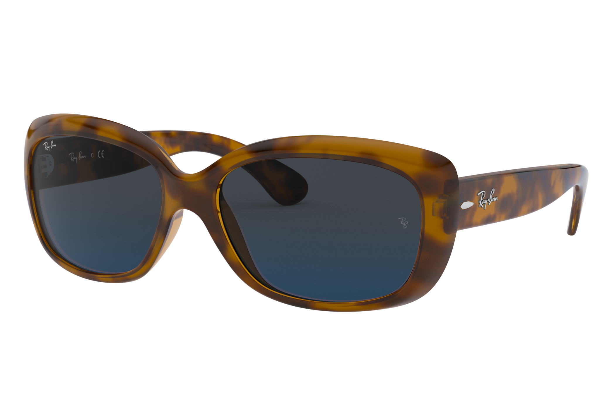 Jackie Ohh Sunglasses In Havana And Blue Gradient Rb4101f Ray Ban®