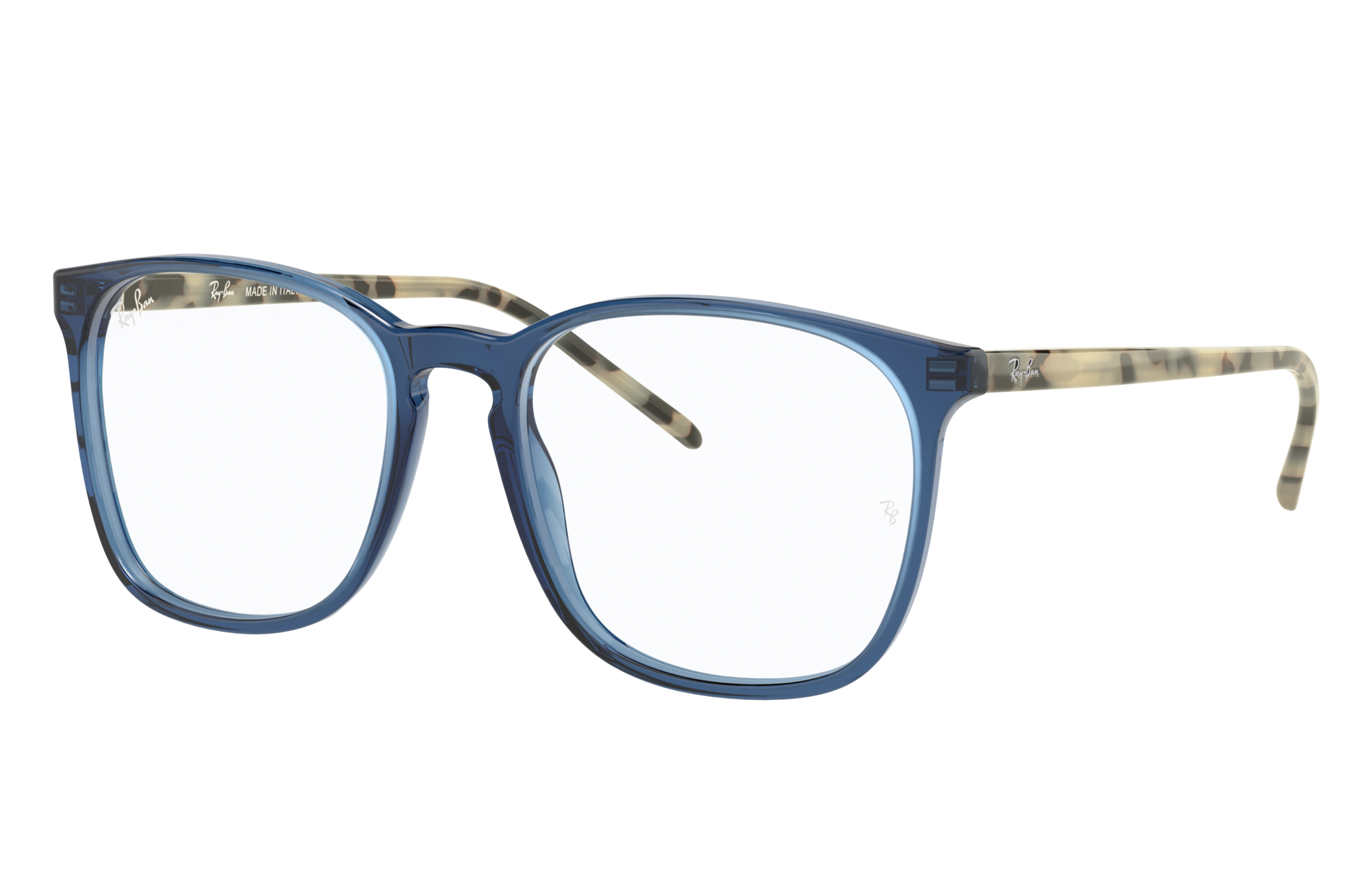 Rb5387 Optics Eyeglasses with Transparent Blue Frame - RB5387F | Ray-Ban®