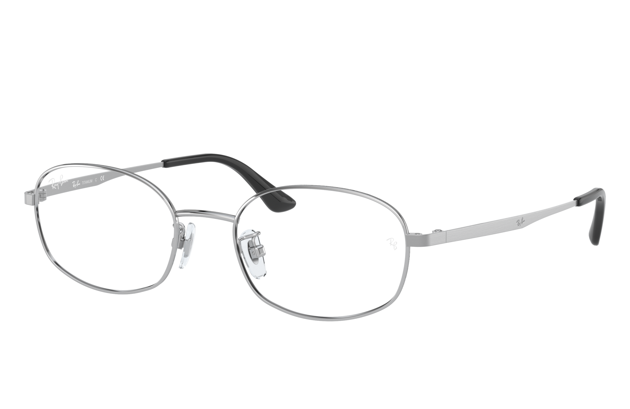 Rb8762 Optics Eyeglasses with Polished Silver Frame - RB8762D | Ray-Ban®