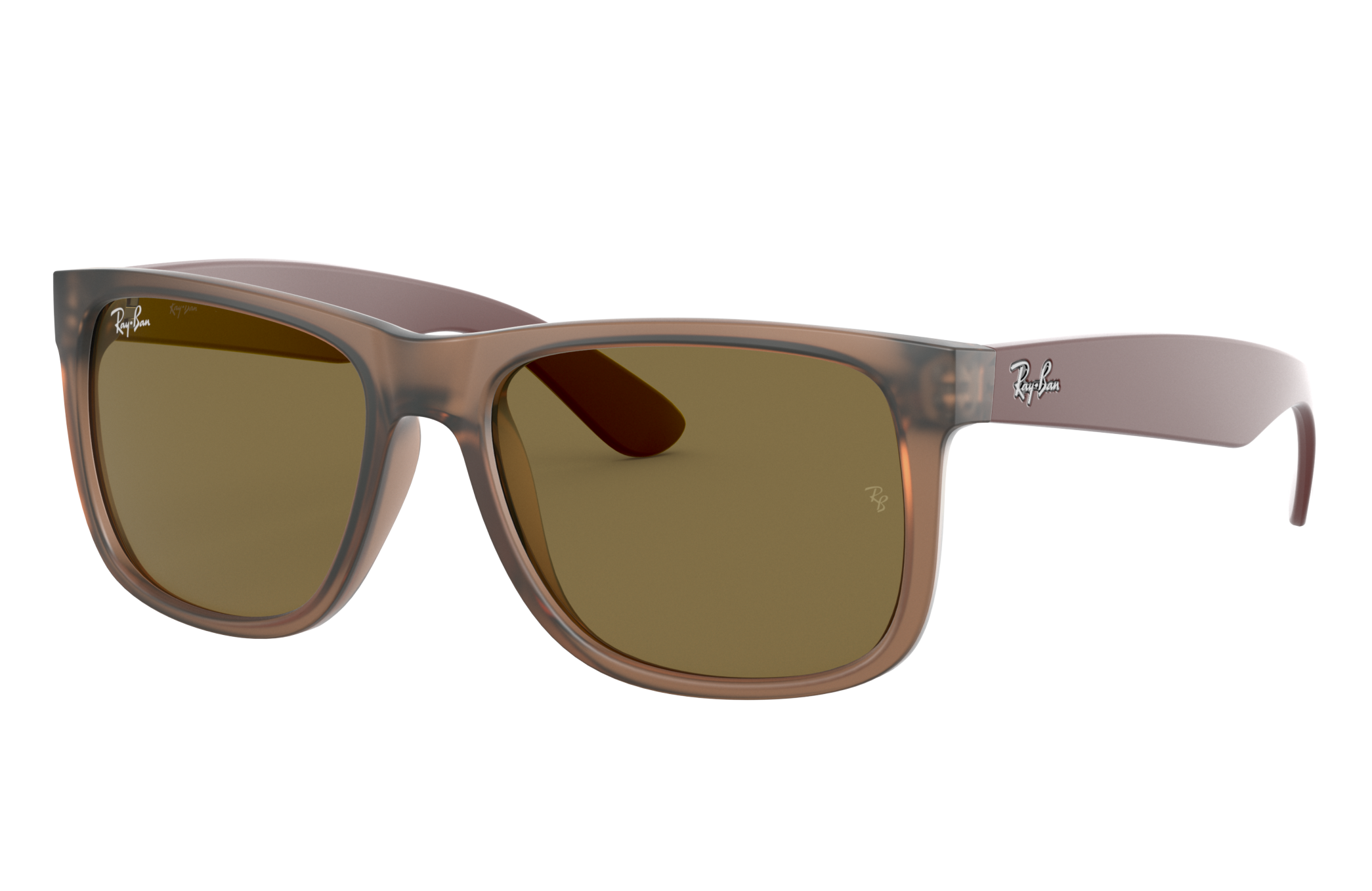 Transparent Brown Sunglasses in B-15 Brown and Justin Color Mix ...