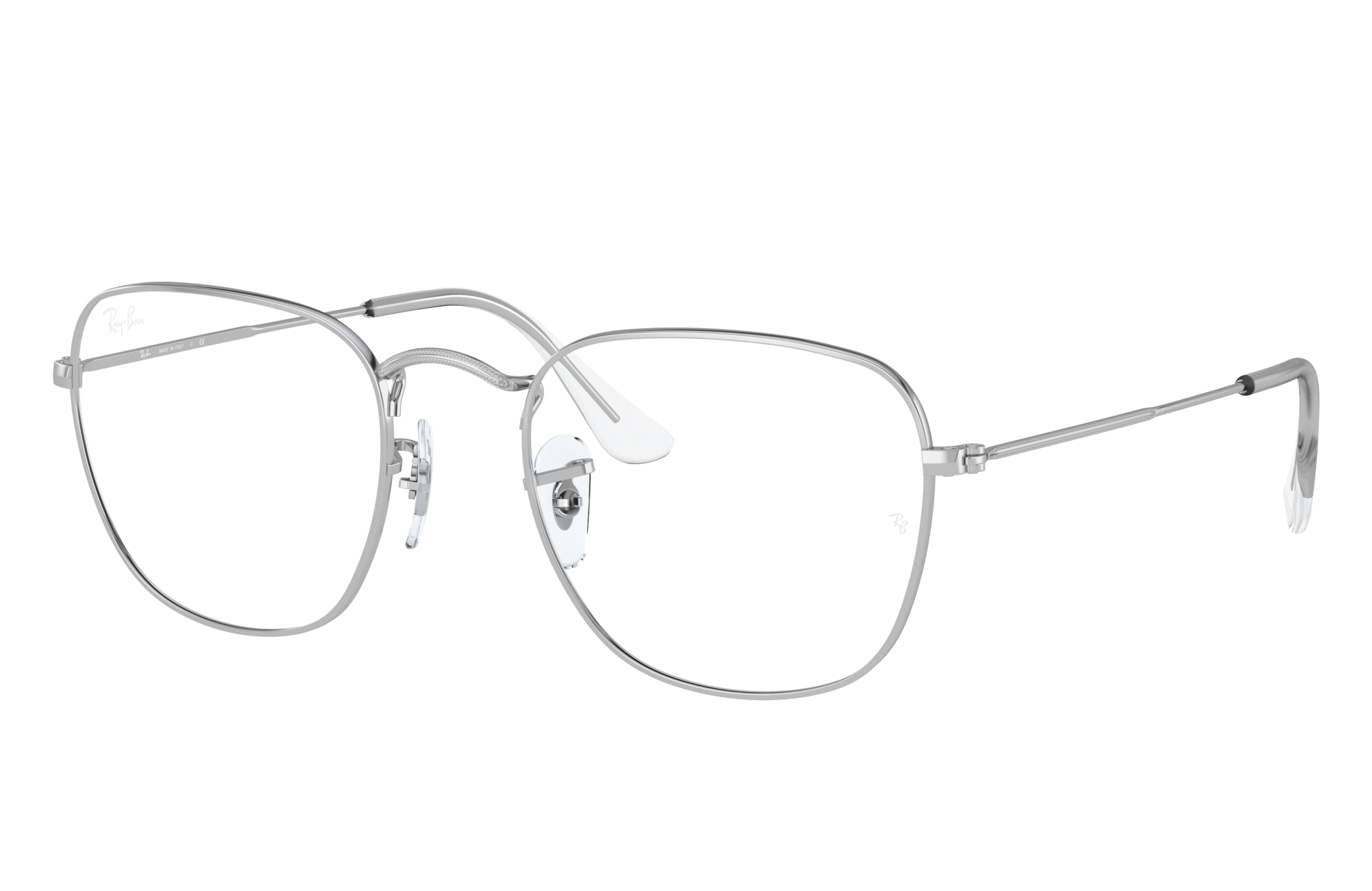 Frank Optics Eyeglasses with Silver Frame - RB3857V | Ray-Ban®