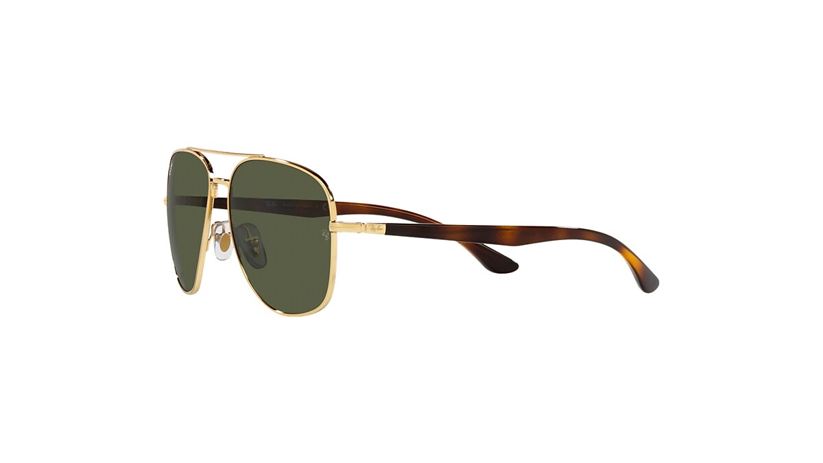 RB3683 Sunglasses in Arista Gold and G-15 Green - RB3683 RB3683 Sunglasses in Arista Gold and G-15 Green - RB3683