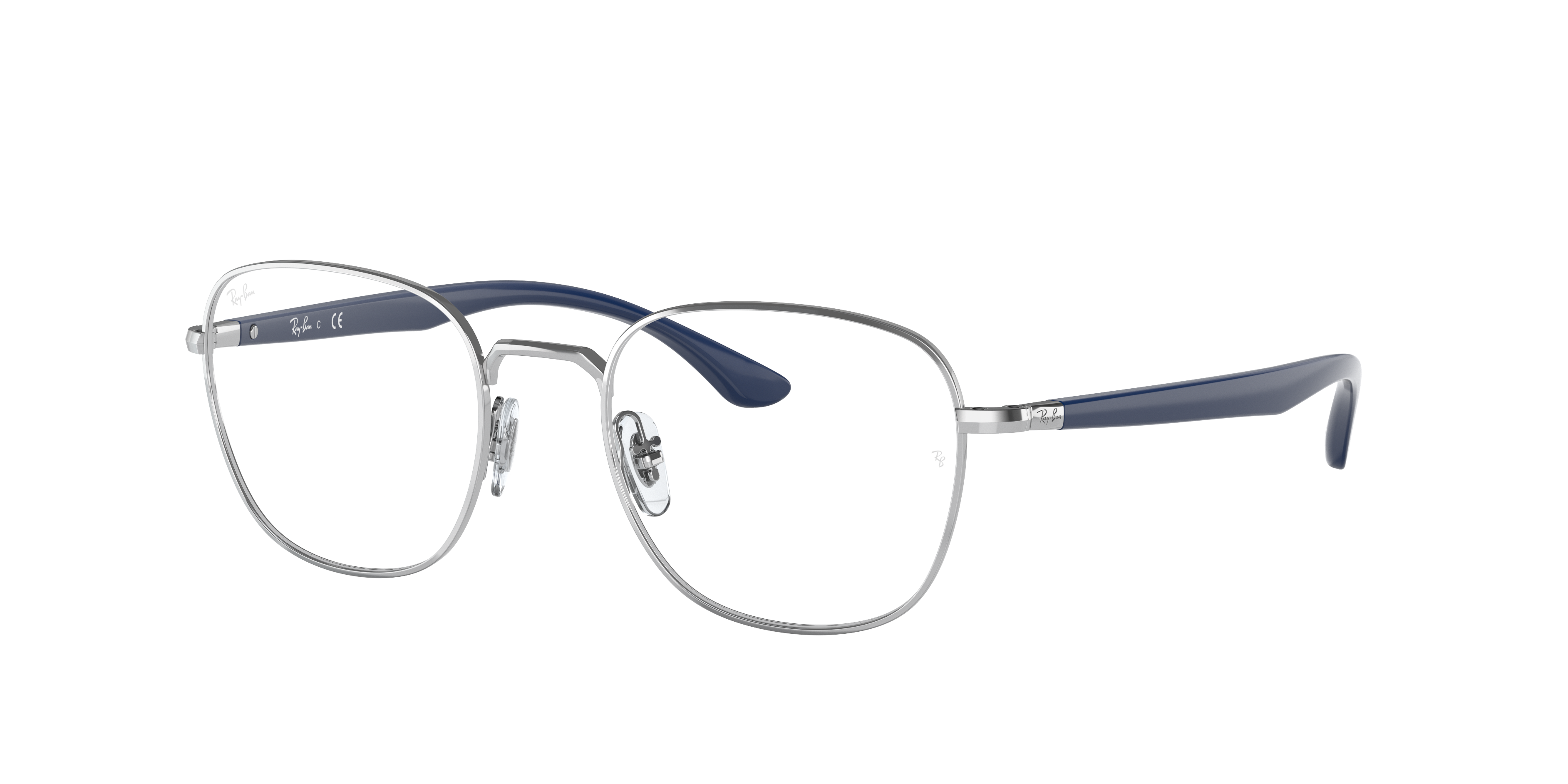 Rb6477 Optics Eyeglasses with Silver Frame - RB6477 | Ray-Ban®