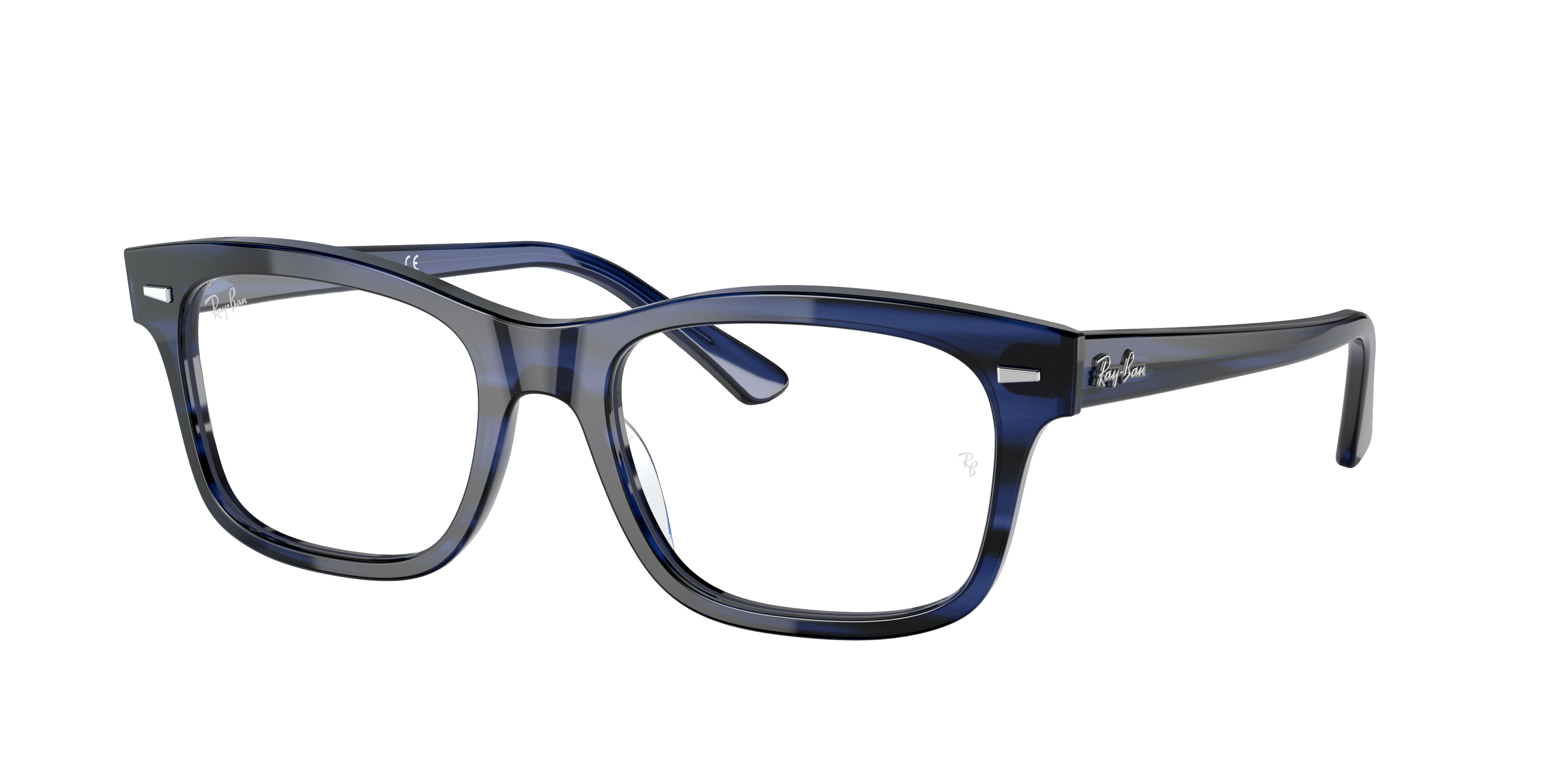 Burbank Optics Eyeglasses with Blue Frame - RB5383F | Ray-Ban®