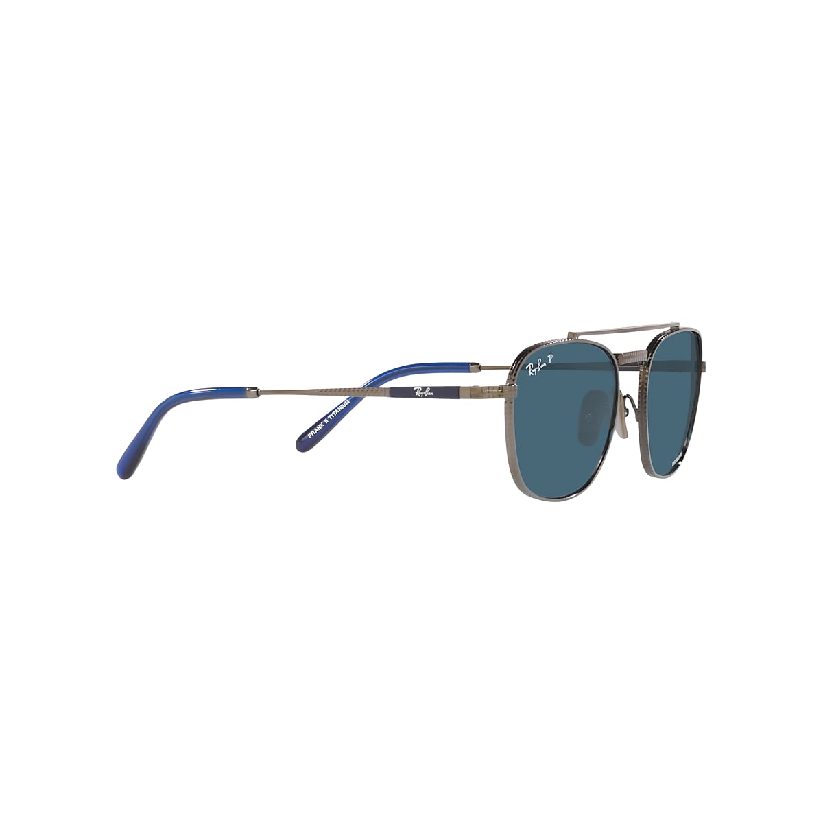 FRANK II TITANIUM Sunglasses in Gunmetal and Blue - RB8258 FRANK II TITANIUM Sunglasses in Gunmetal and Blue - RB8258