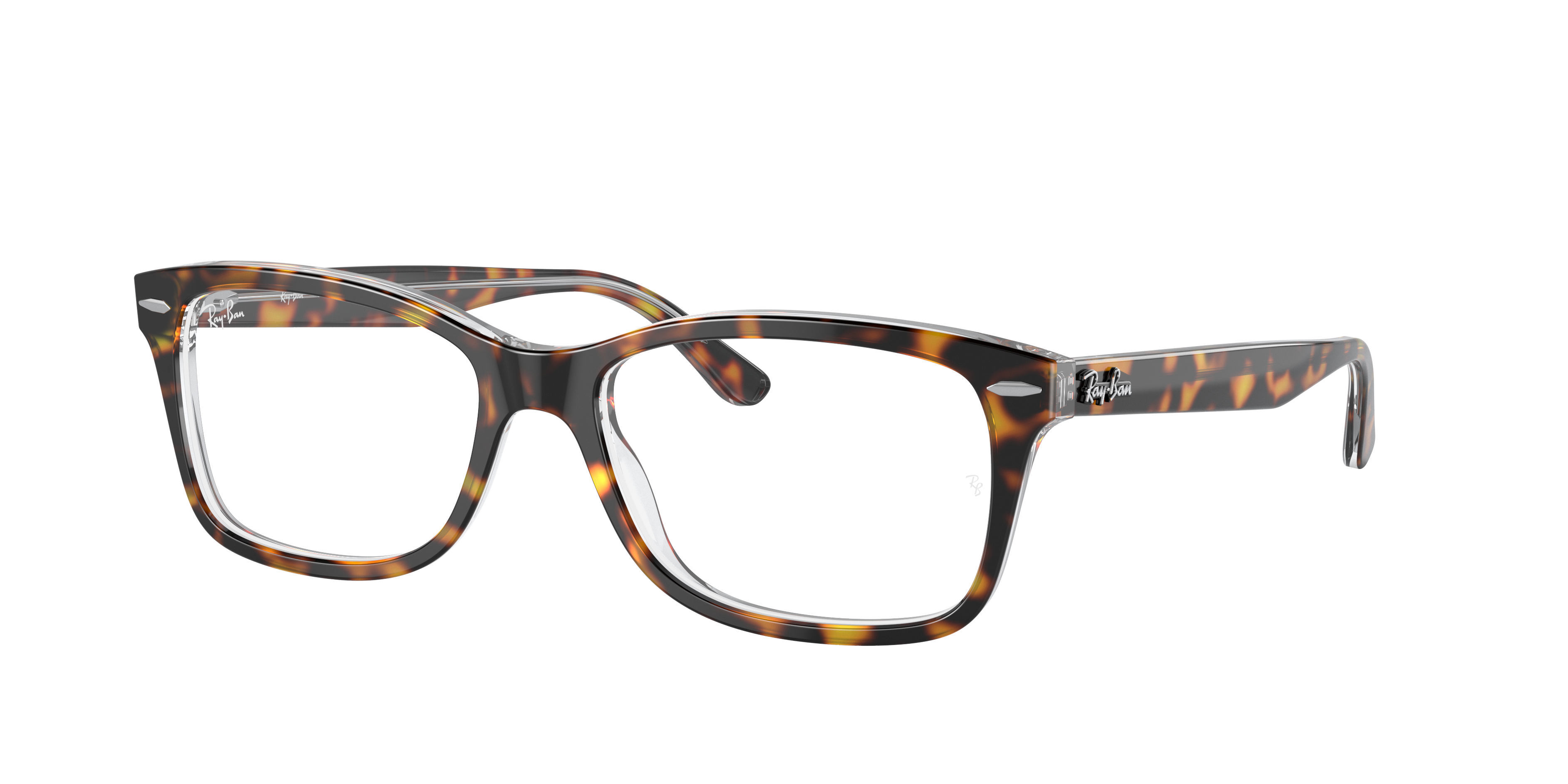 Rb5428 Optics 鏡架 Polished Havana On Transparent 光學眼鏡 (53-17) - RB5428F ...