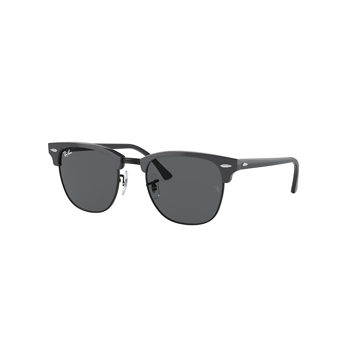 CLUBMASTER CLASSIC Sunglasses in Grey On Black and Dark Grey CLUBMASTER CLASSIC Sunglasses in Grey On Black and Dark Grey