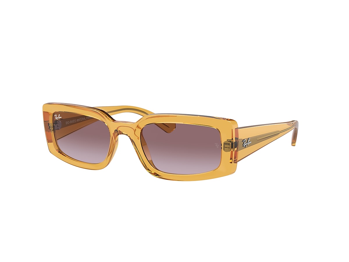 KILIANE BIO-BASED Sunglasses in Transparent Yellow and Dark KILIANE BIO-BASED Sunglasses in Transparent Yellow and Dark