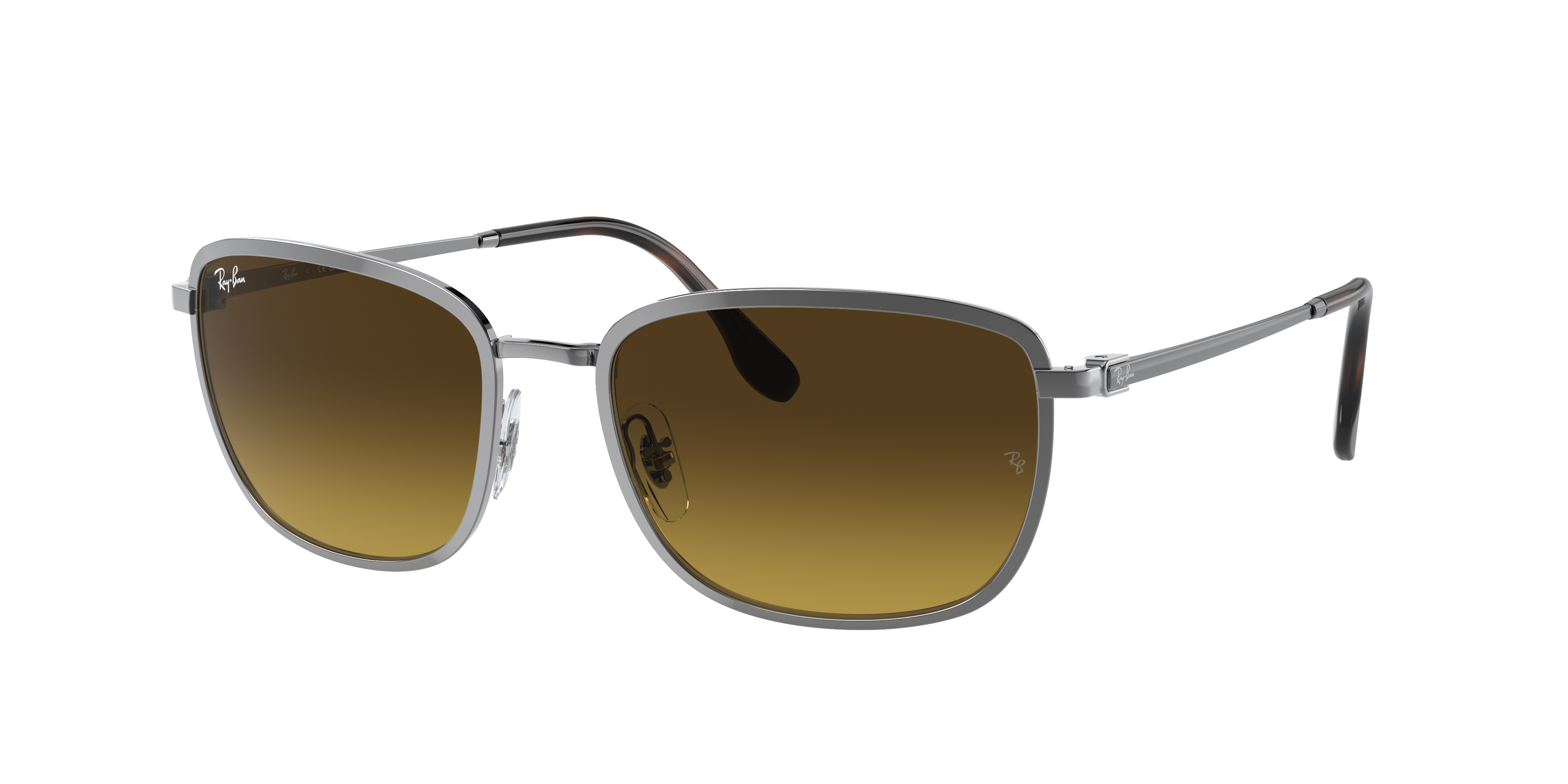 Rb3705 Sunglasses in Gunmetal and Brown - RB3705 | Ray-Ban®