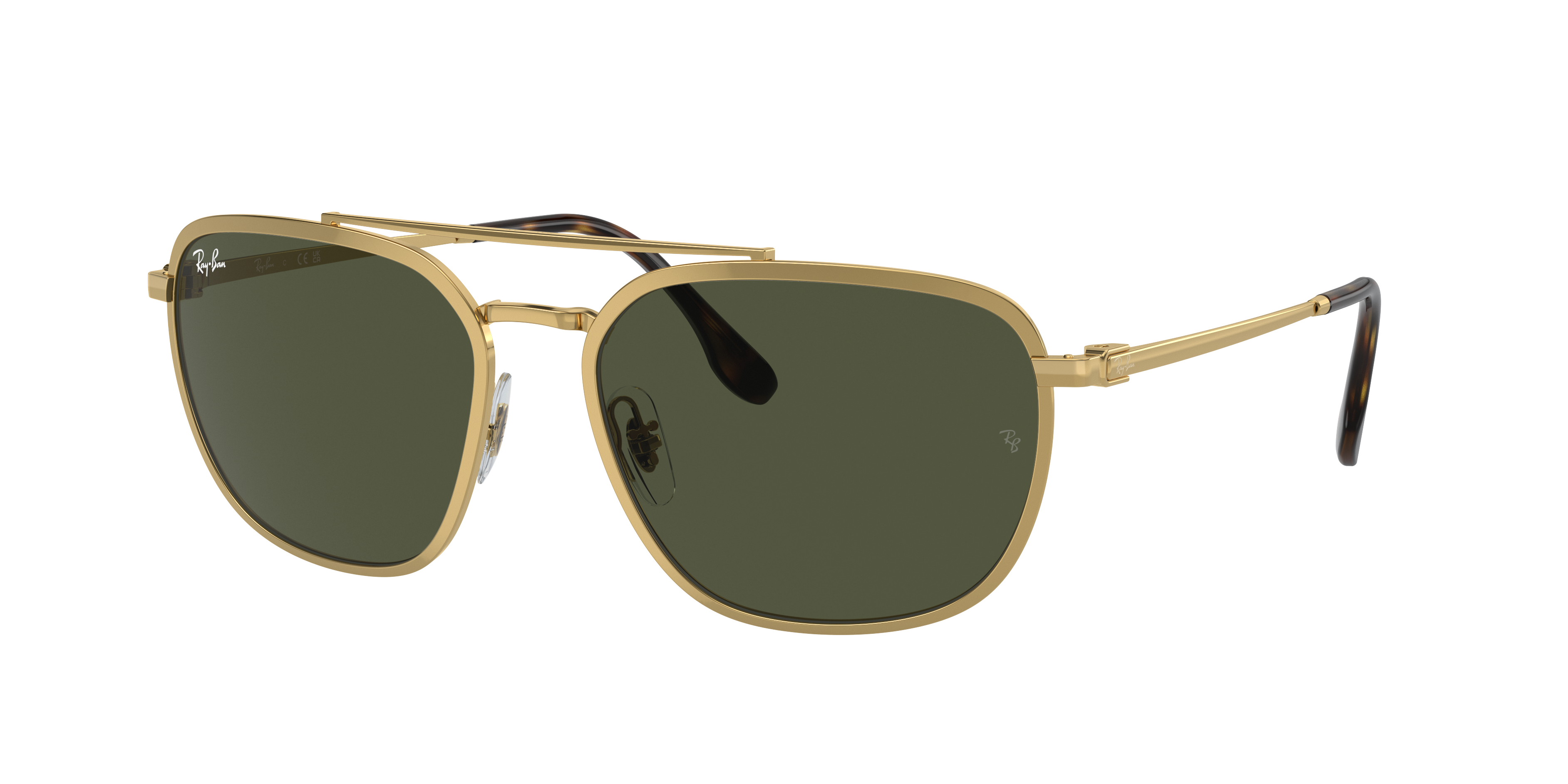 Rb3708 Sunglasses in Arista Gold and Green - RB3708 | Ray-Ban®