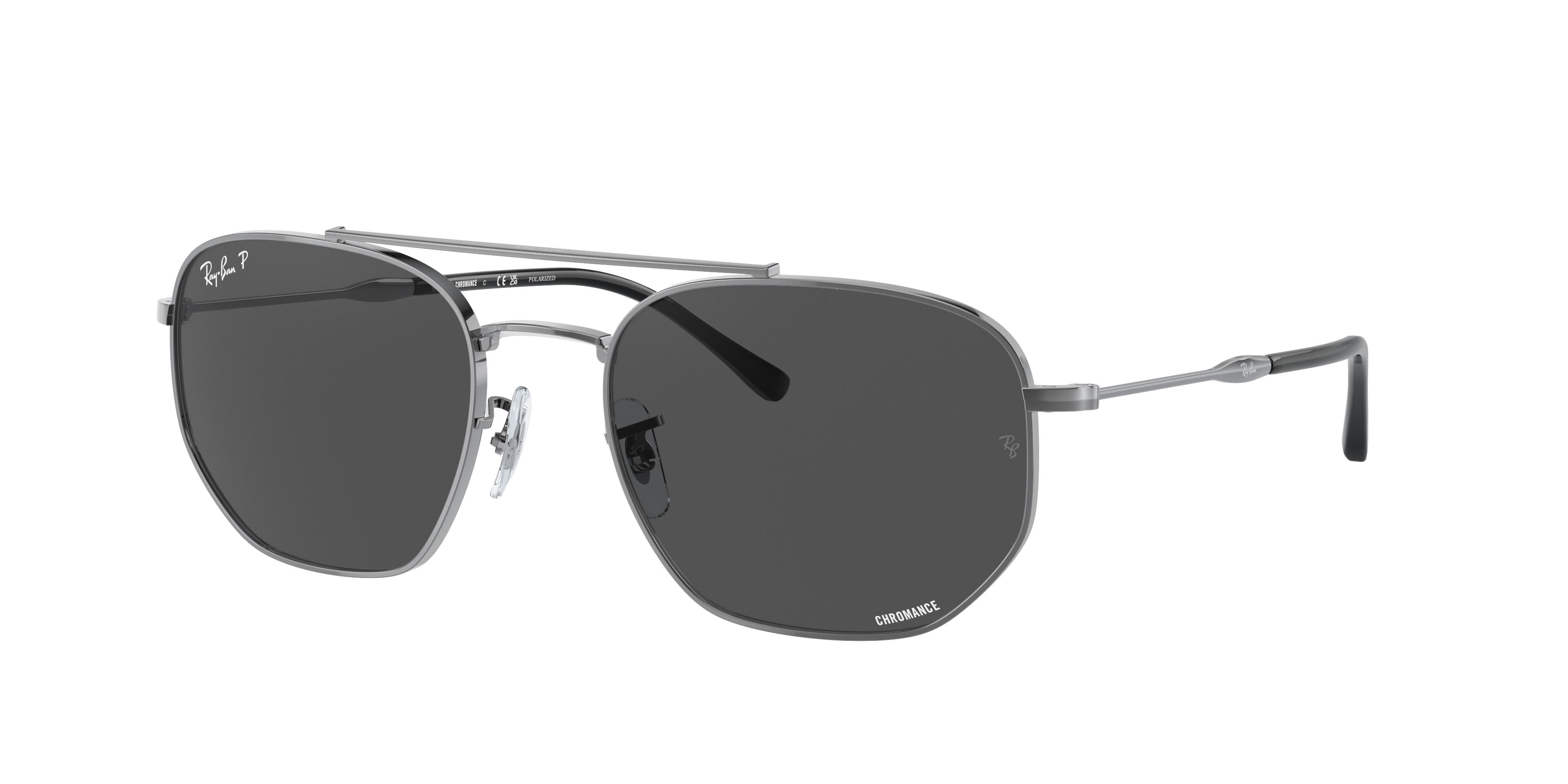 Rb3707 Sunglasses in Gunmetal and Grey - RB3707 | Ray-Ban®