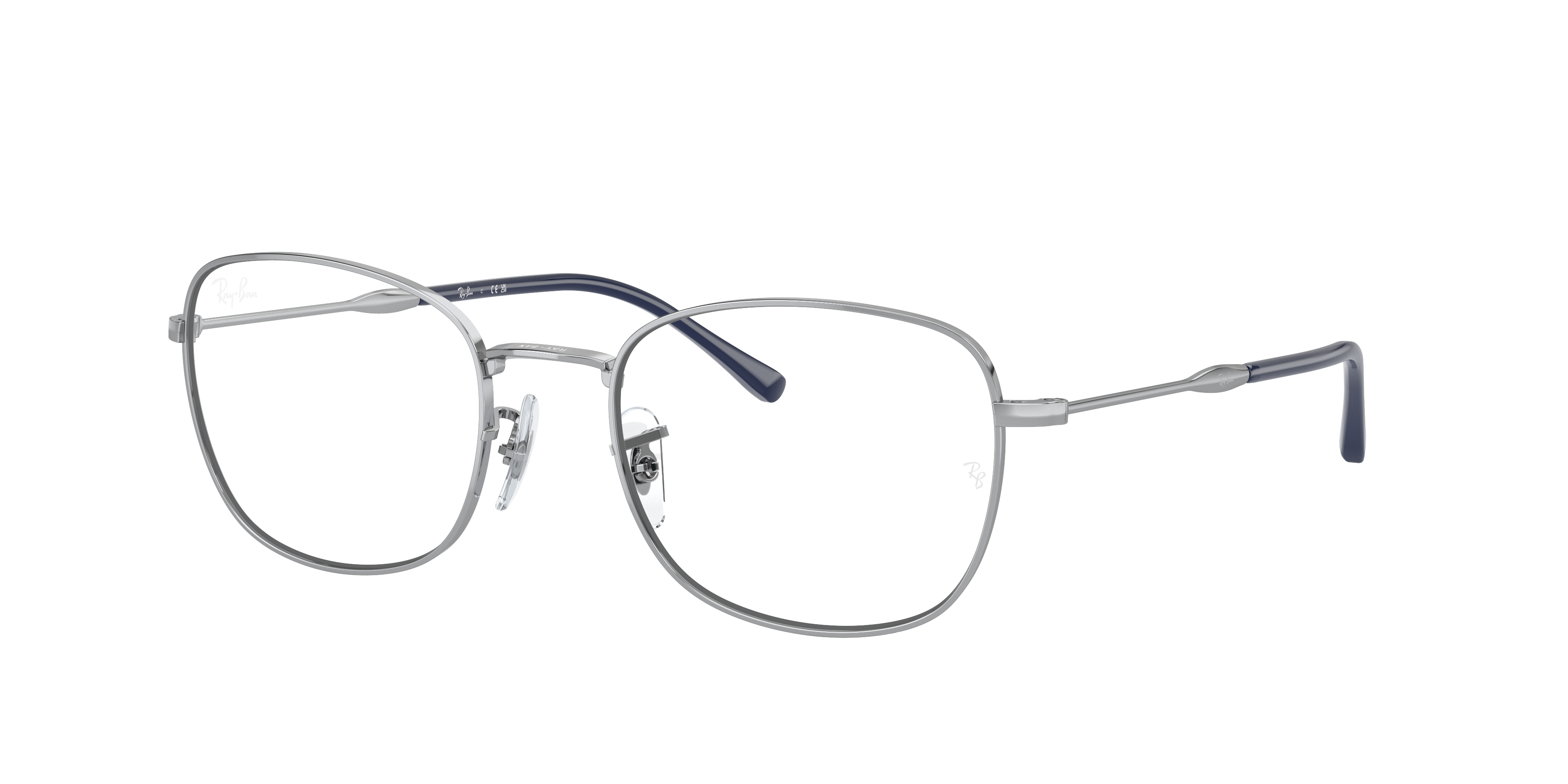 Rb6497 Optics Eyeglasses with Silver Frame - RB6497 | Ray-Ban®