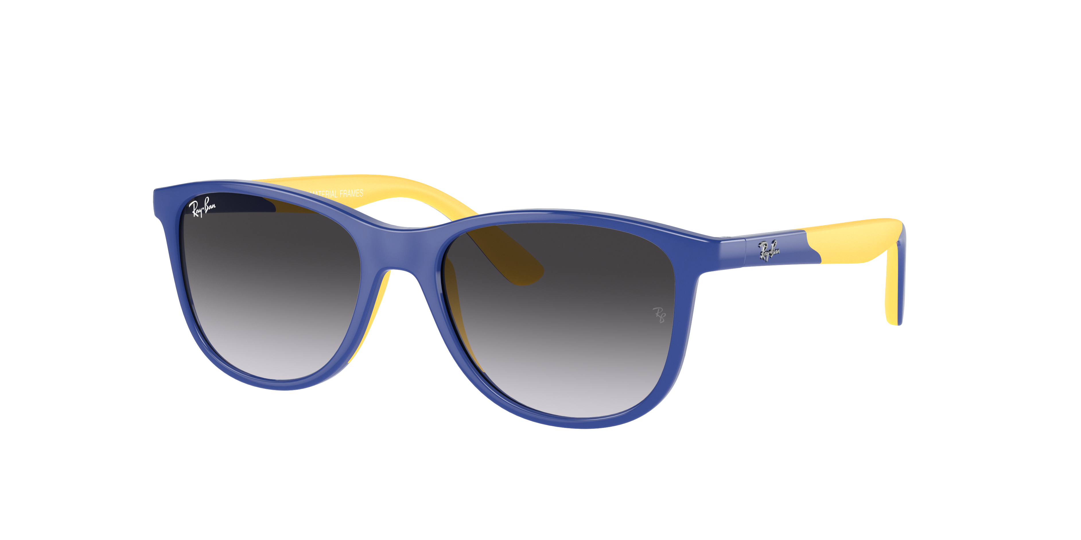 Rb9077s Kids Bio-based Sunglasses in Blue On Yellow and Blue - RB9077S ...
