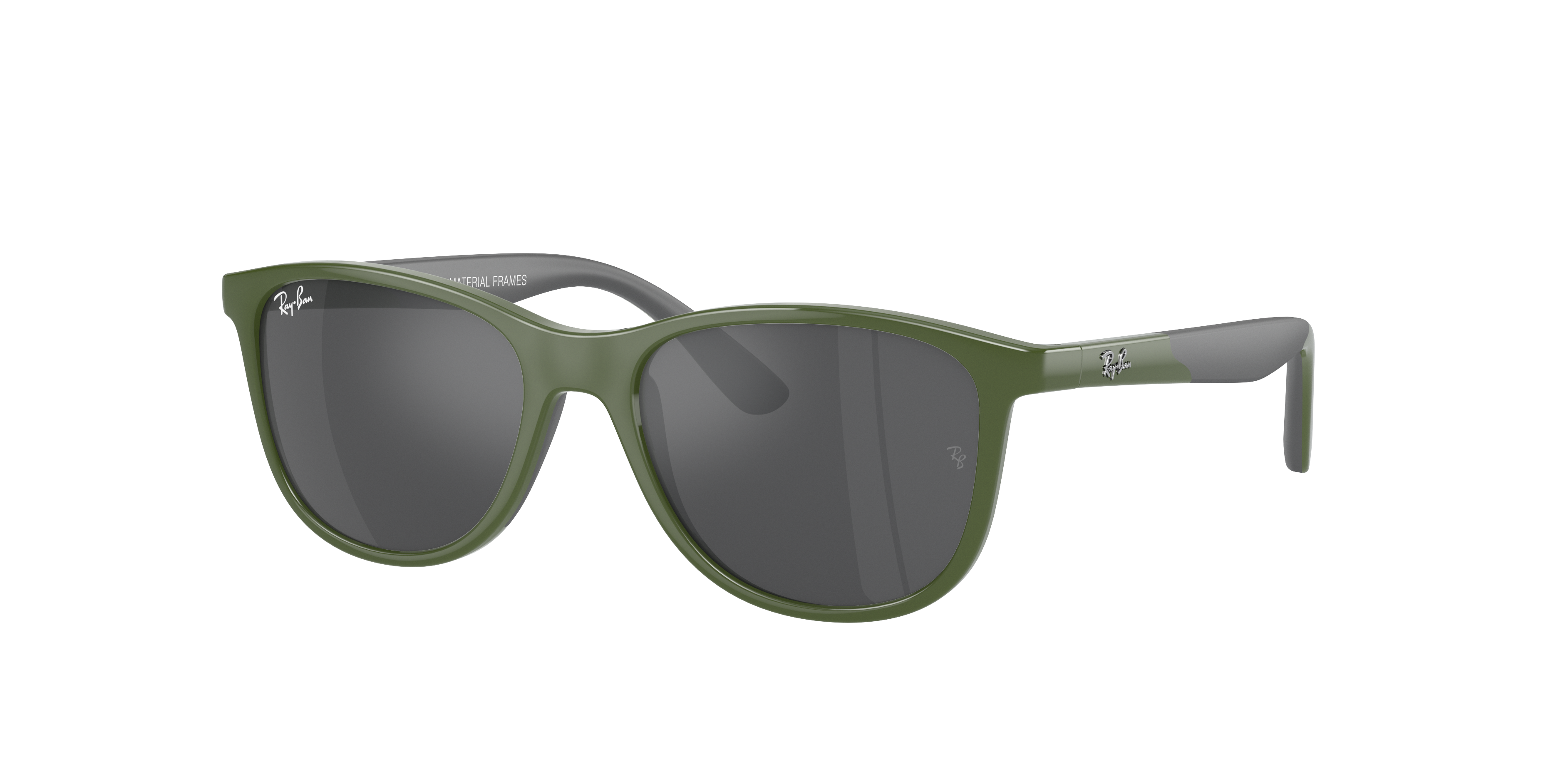 Rb9077s Kids Bio-based Sunglasses in Green On Grey and Silver/Grey ...