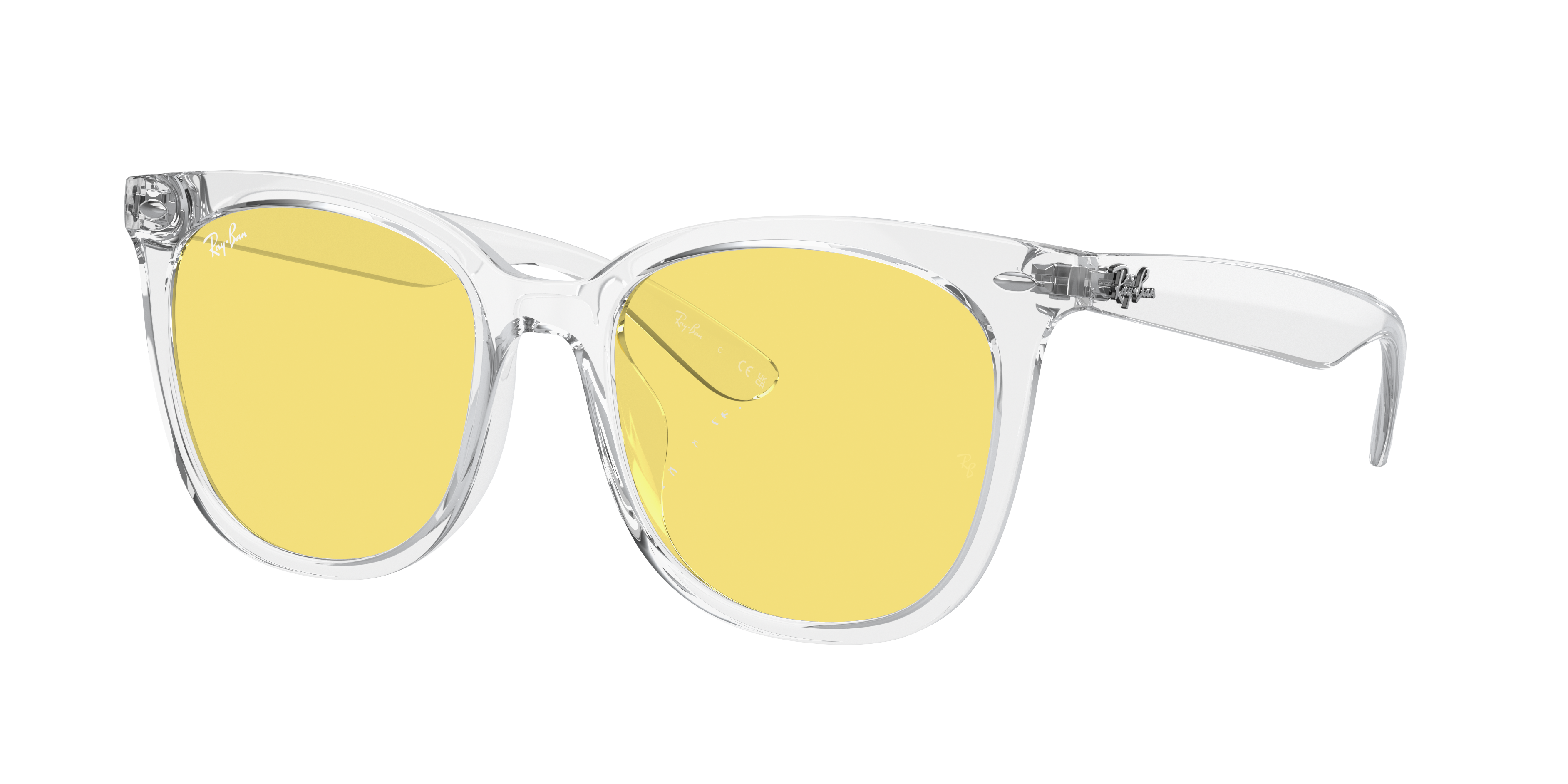 Rb4379d Sunglasses in Transparent and Yellow - RB4379D | Ray-Ban®