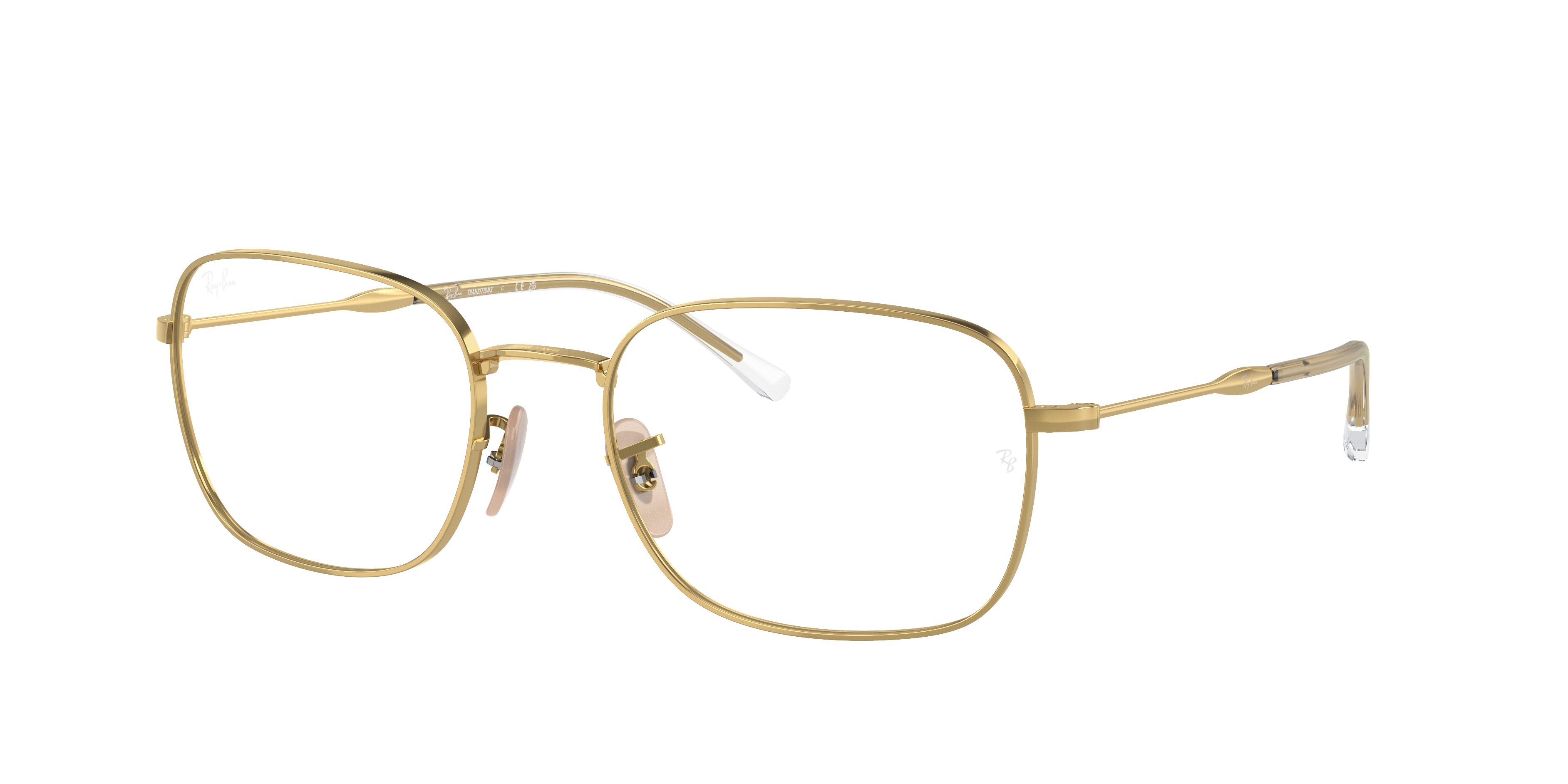 Arista Gold Sunglasses in Clear/Grey and Rb3706 Transitions® - RB3706 ...