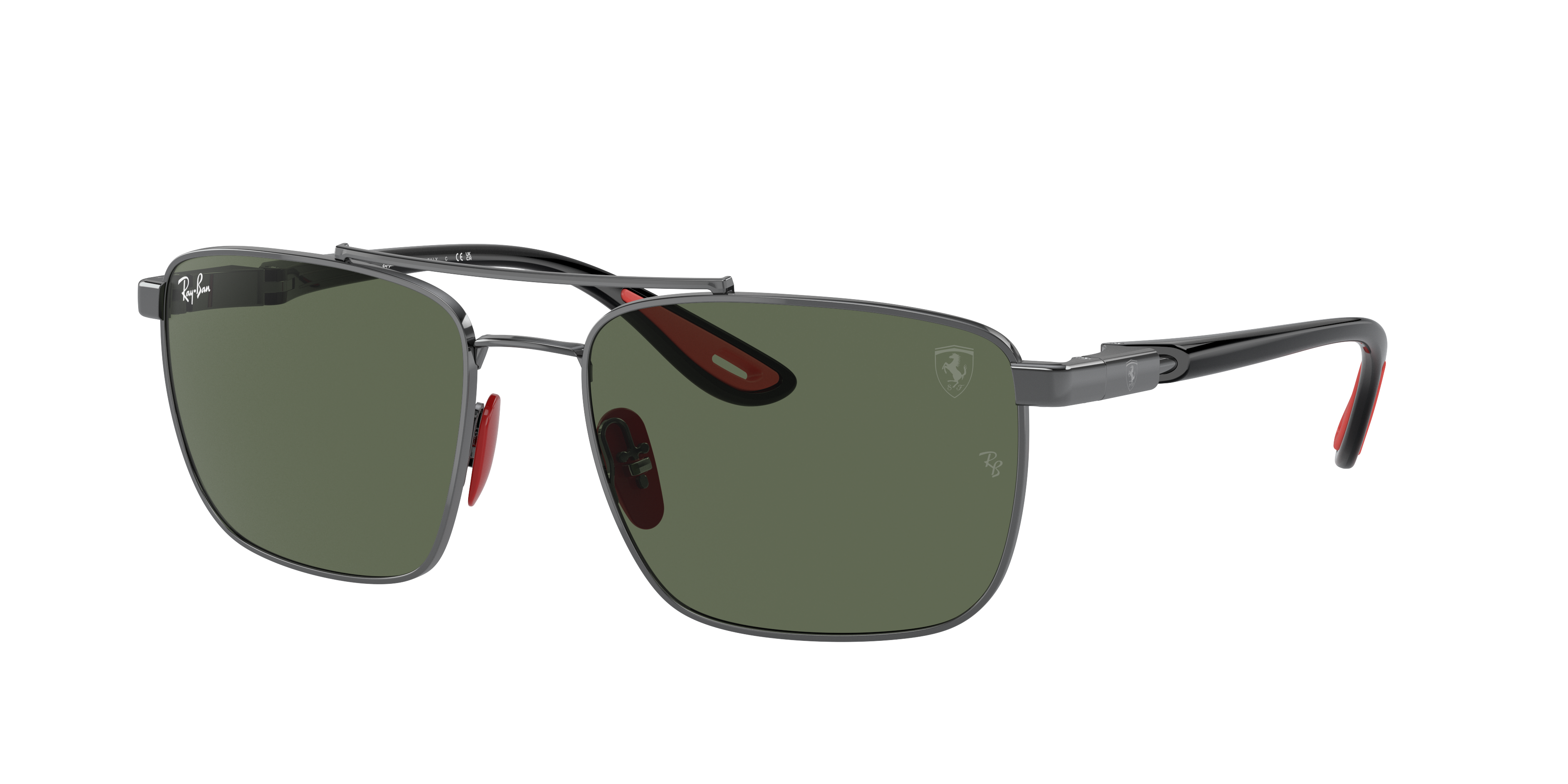 Rb3715m Scuderia Ferrari Collection Sunglasses in Gunmetal and Dark ...