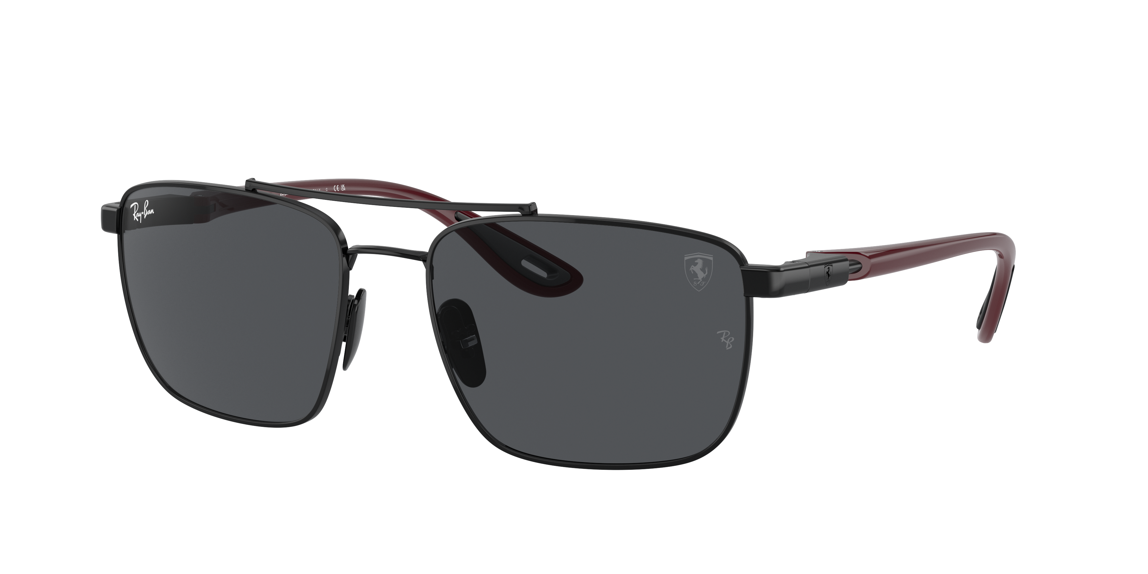 Rb3715m Scuderia Ferrari Collection Sunglasses in Black and Dark Grey ...