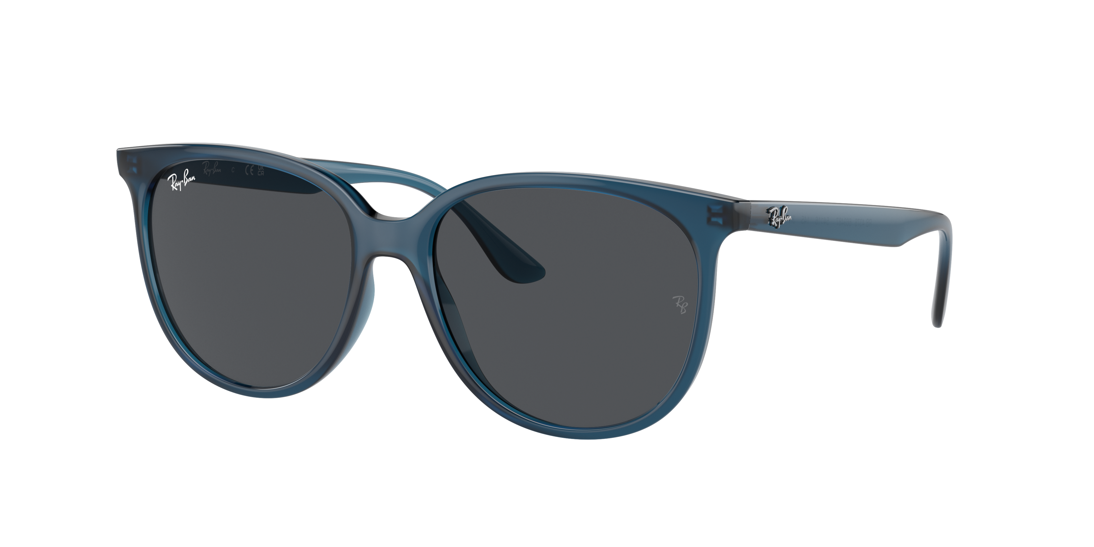 Rb4378 Sunglasses in Opal Blue and Dark Grey - RB4378 | Ray-Ban® CA
