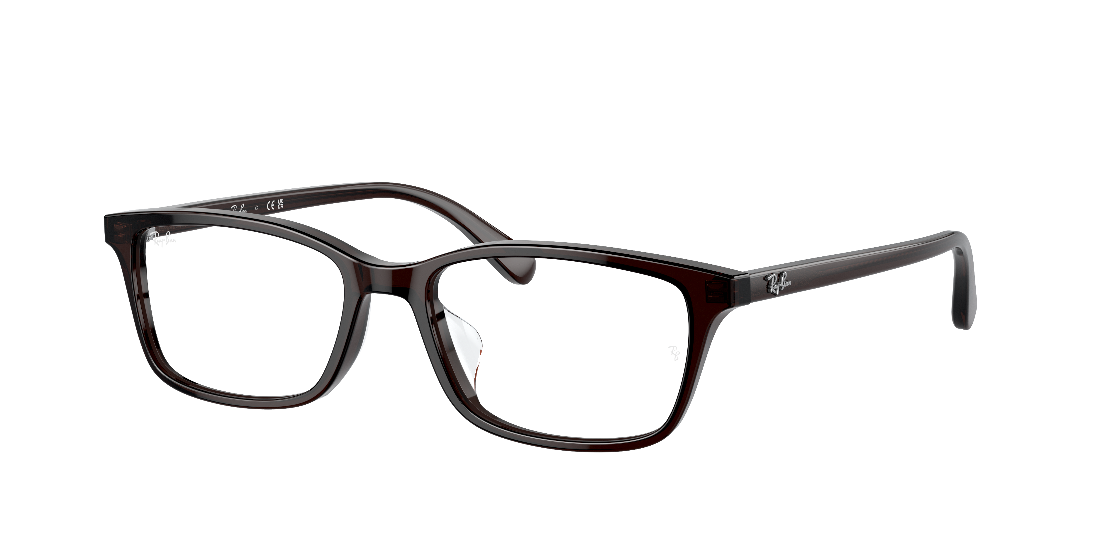 Rb5416 Optics Eyeglasses with Transparent Brown Frame - RB5416D | Ray-Ban®