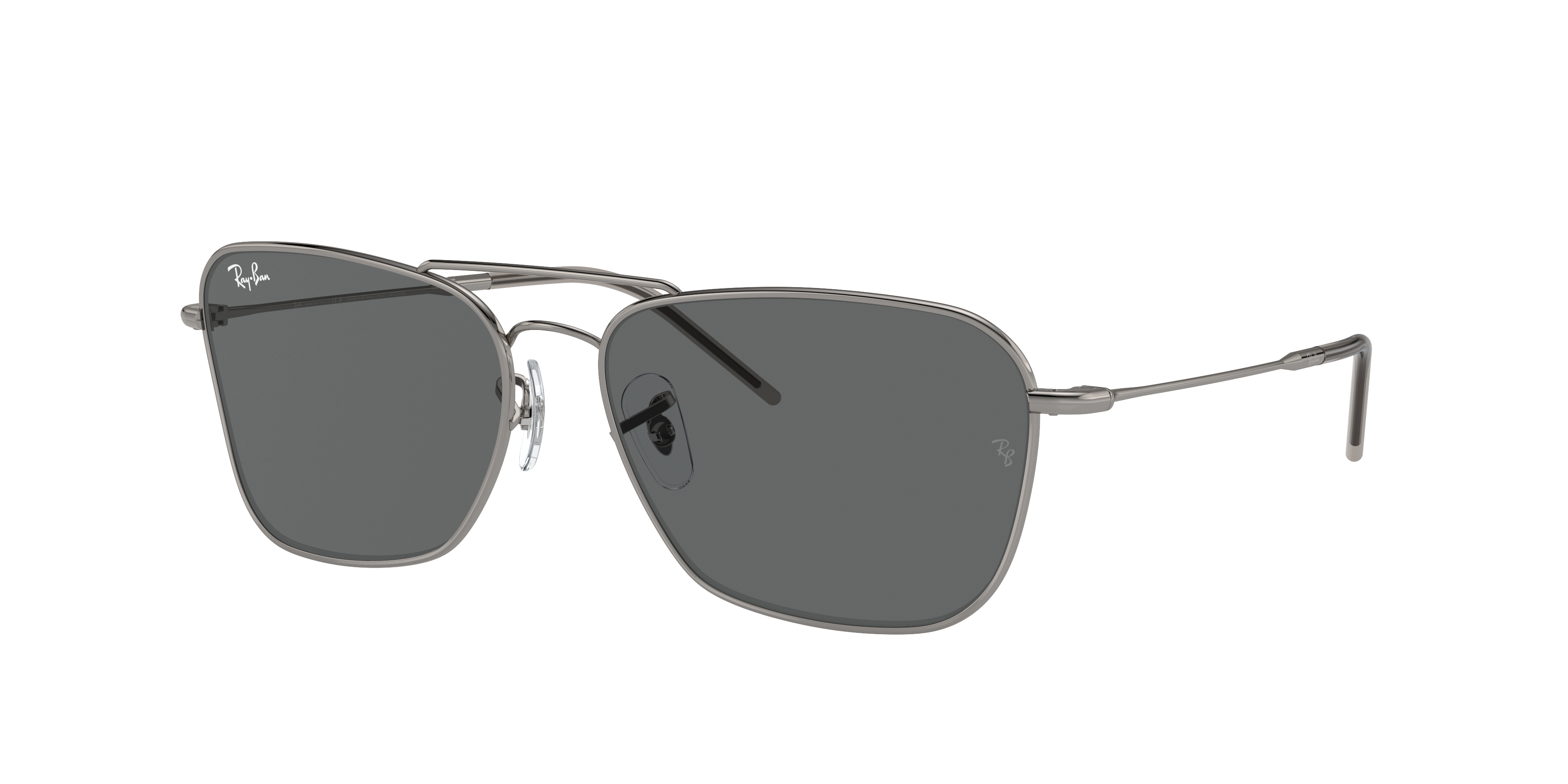 Caravan Reverse Sunglasses in Gunmetal and Grey - RBR0102S | Ray-Ban® US