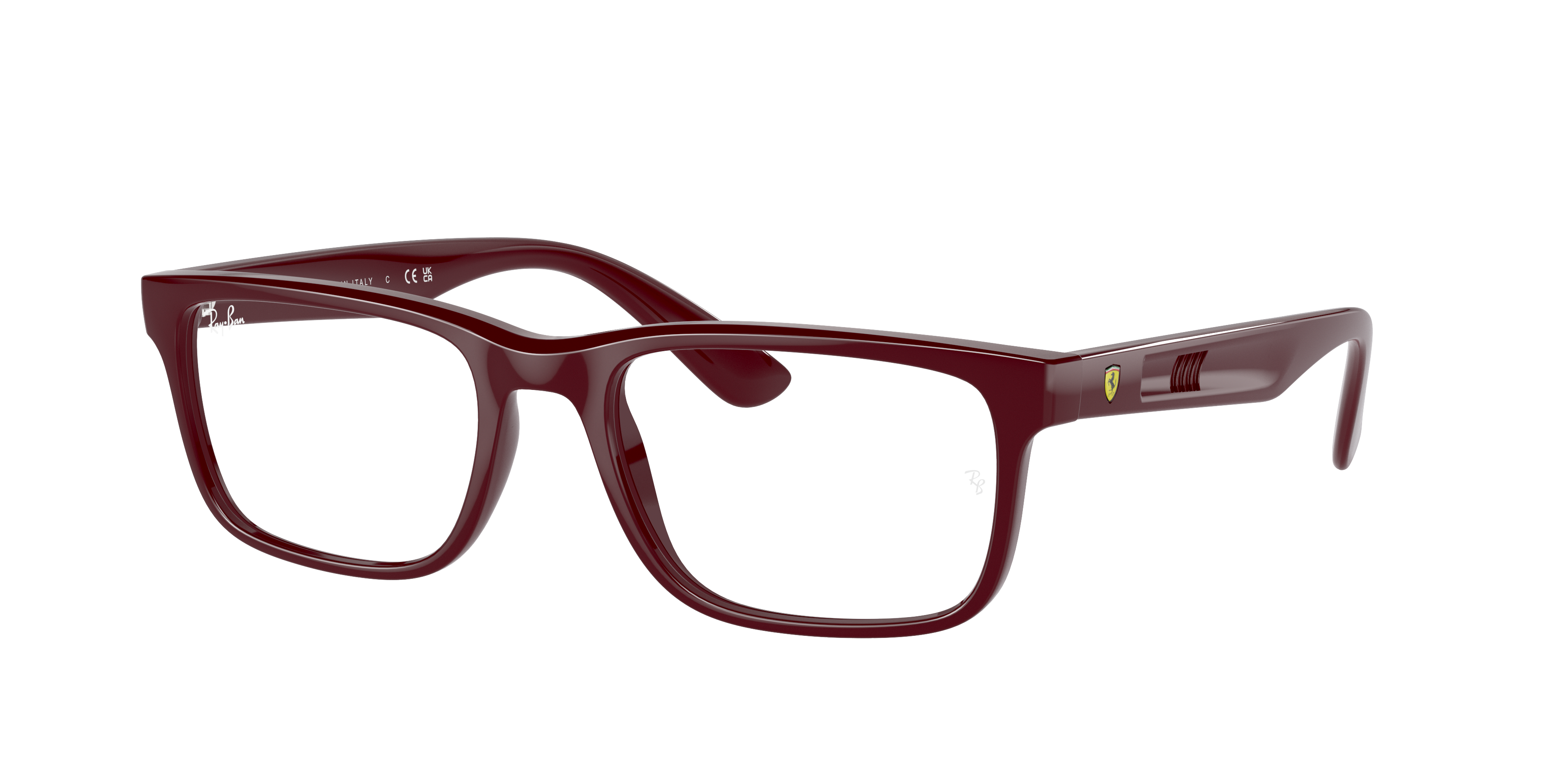 Rb7232m Optics Scuderia Ferrari Collection Eyeglasses with Dark Red ...