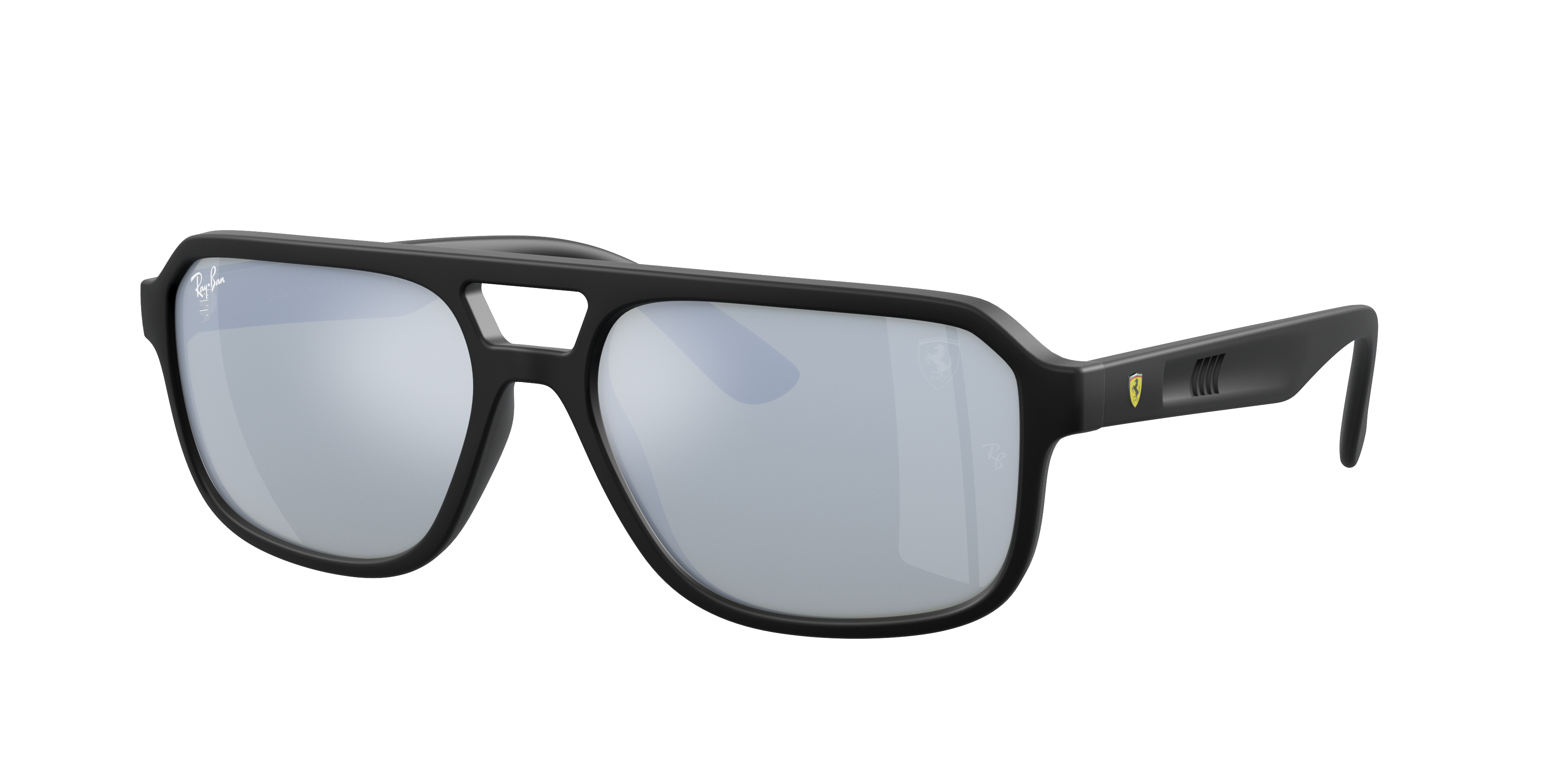 Rb4414m Scuderia Ferrari Collection Sunglasses in Black and Silver ...
