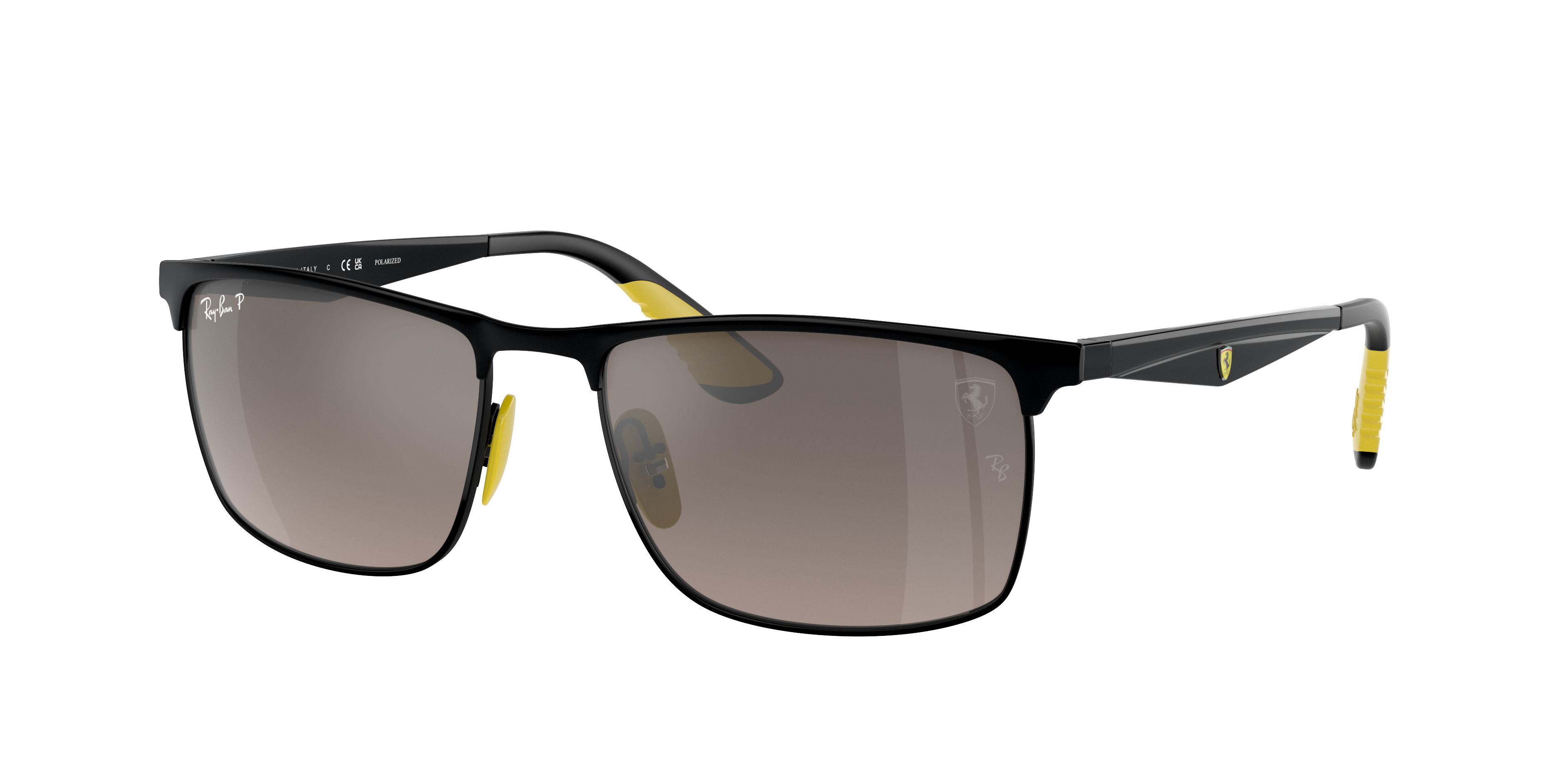 Rb3726m Scuderia Ferrari Collection Sunglasses in Black On Black and ...
