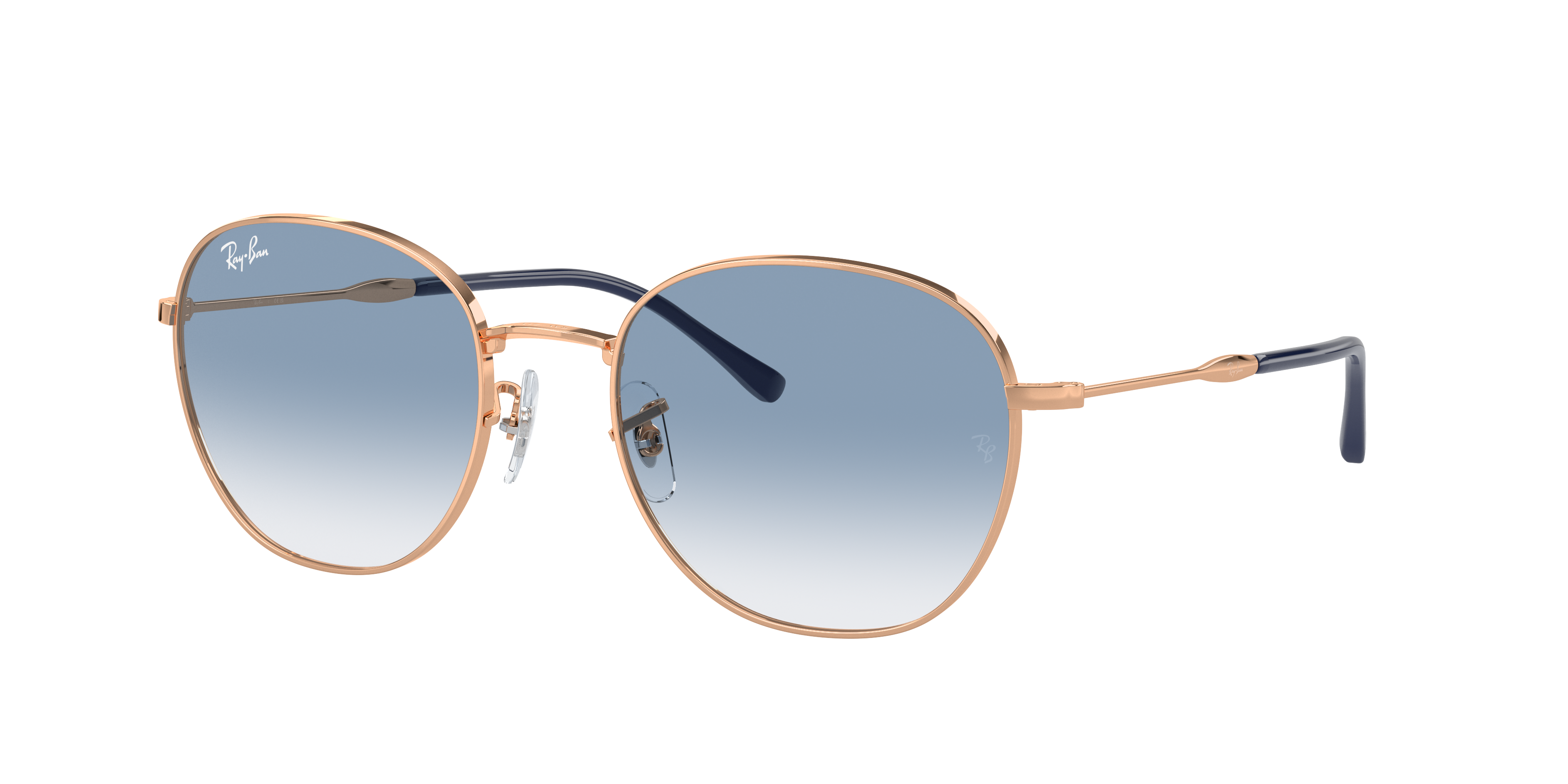 Rb3809 Zonnebrillen in Roségoud en Lichtblauw - RB3809 | Ray-Ban® NL
