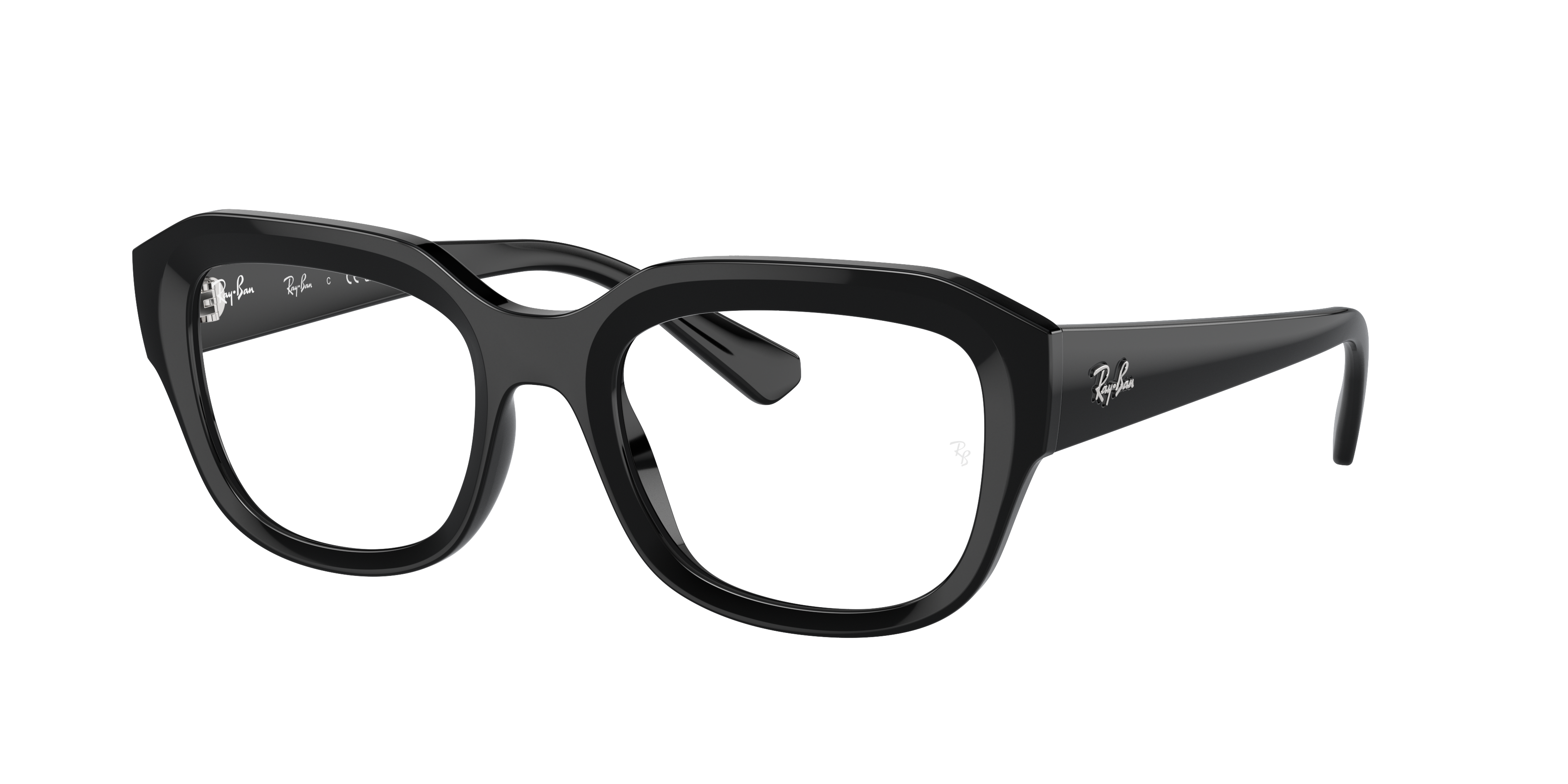 Leonid Optics Bio-based Eyeglasses with Black Frame - RB7225 | Ray-Ban® US
