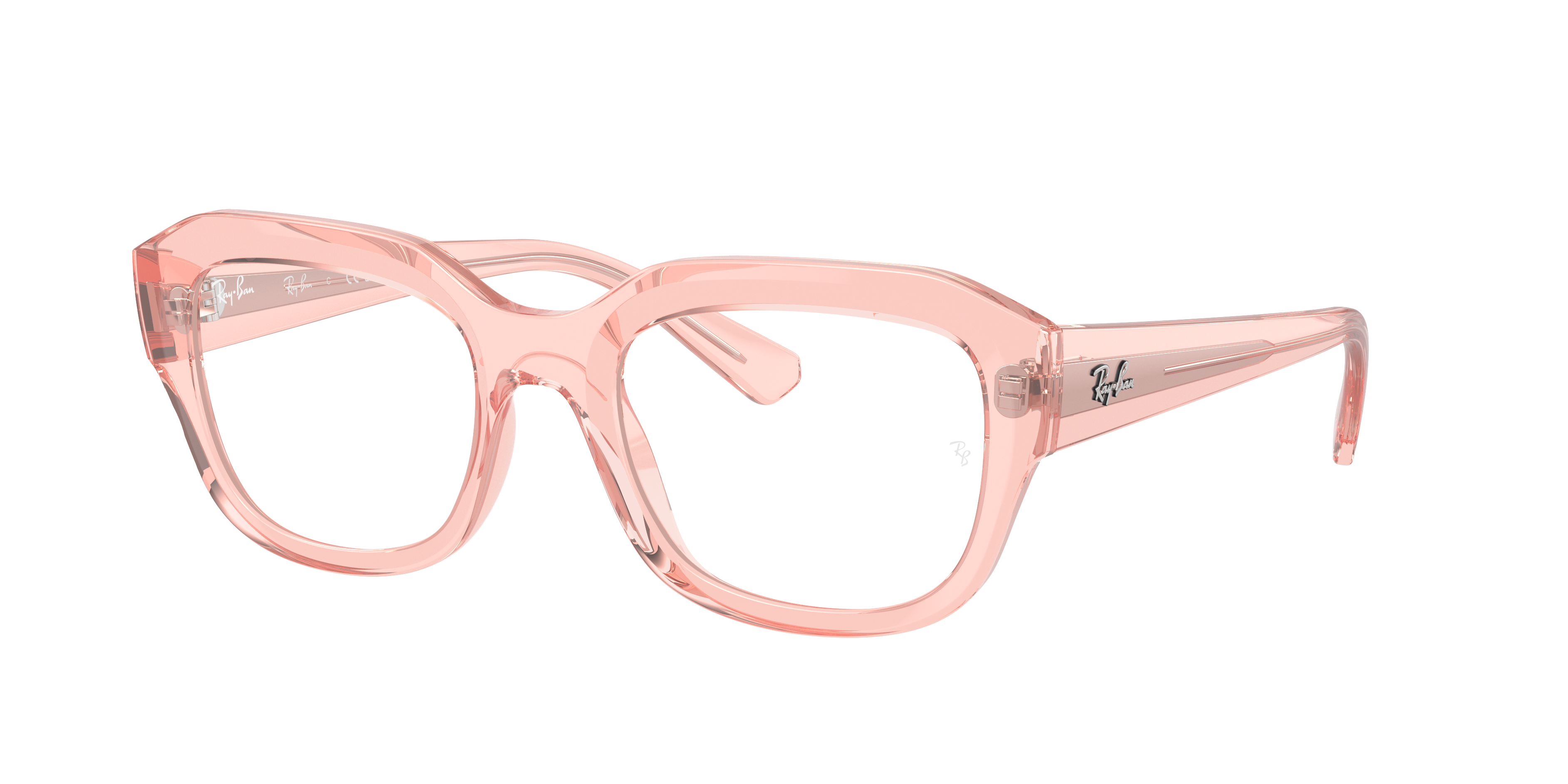 Les lunettes de vue Leonid Optics Bio-based avec monture Rose ...
