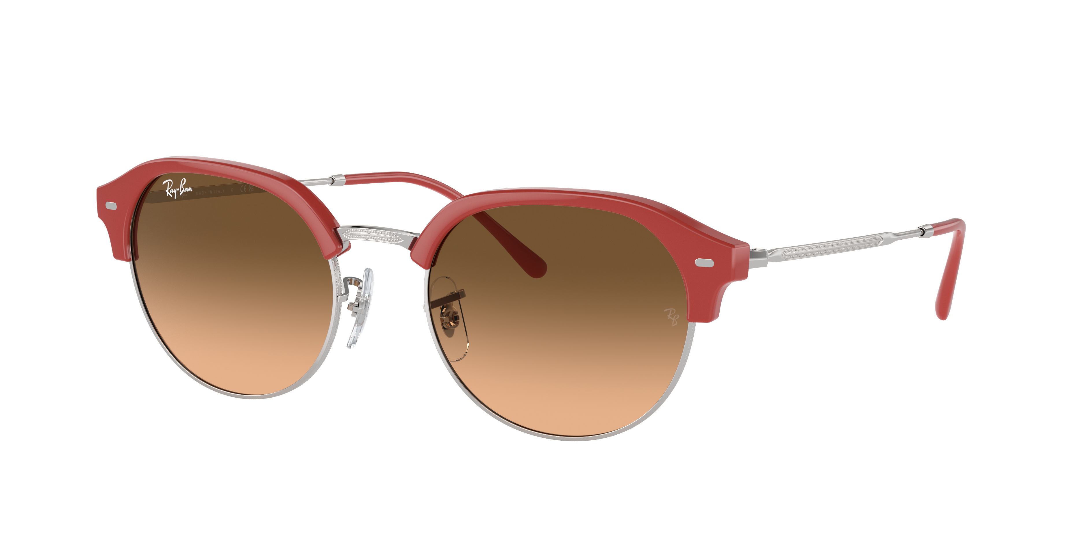 Rb4429 Sunglasses In Red On Silver And Pinkblack Rb4429 Ray Ban® Us