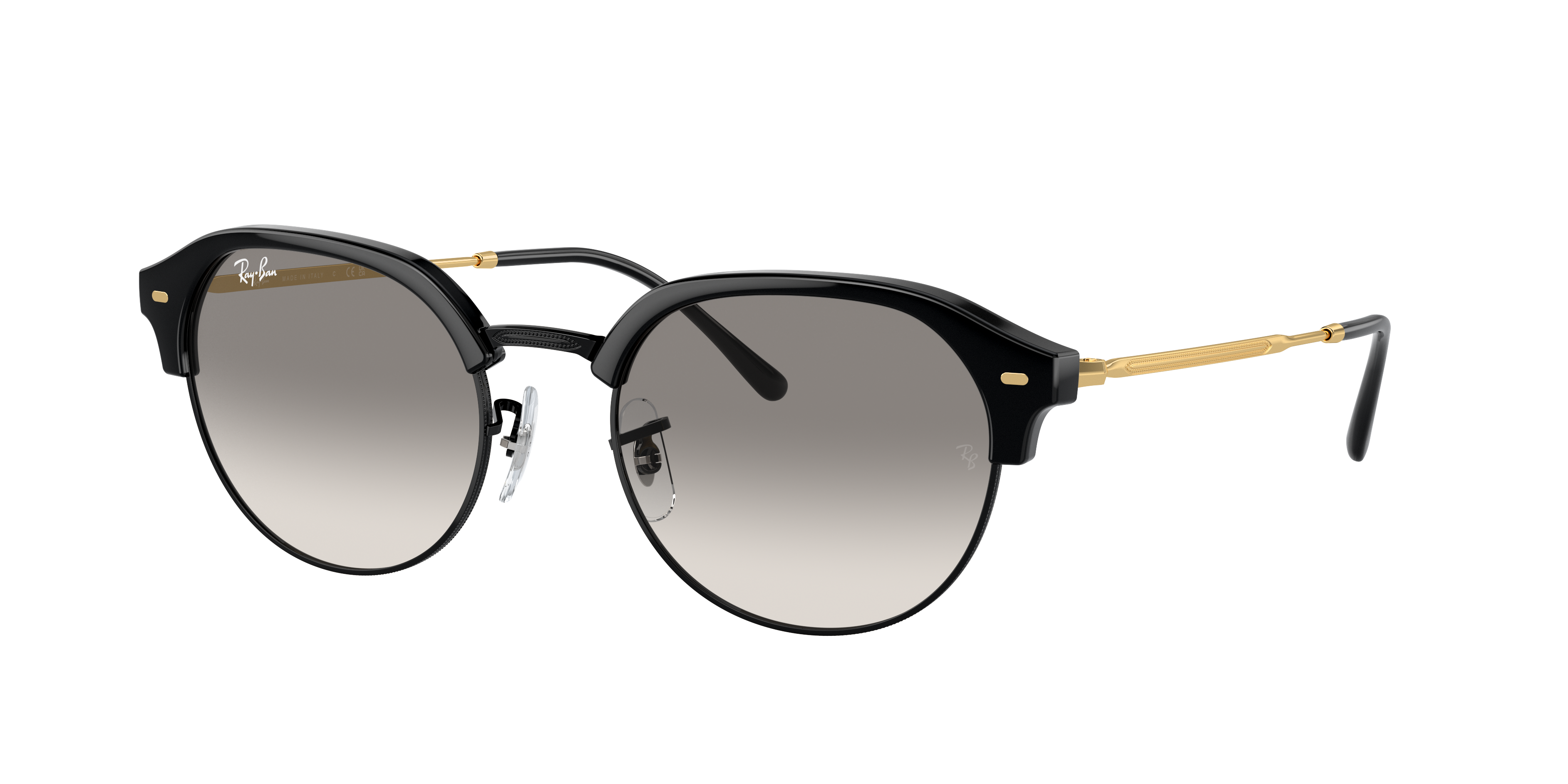 Rb4429 Sunglasses in Black On Gold and Clear/Grey - RB4429 | Ray-Ban® US