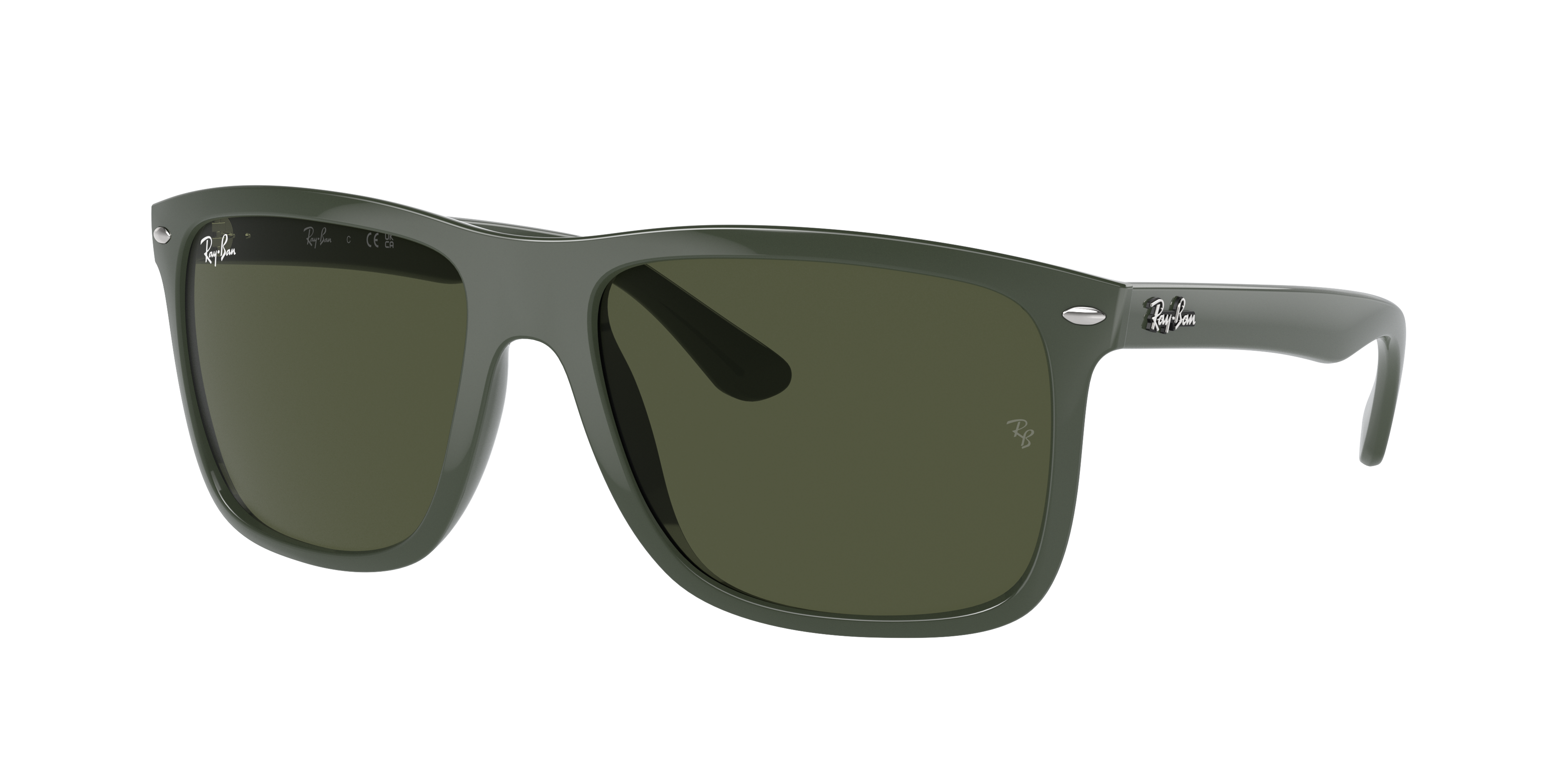 Boyfriend Two Sunglasses in Green and Green - RB4547 | Ray-Ban®