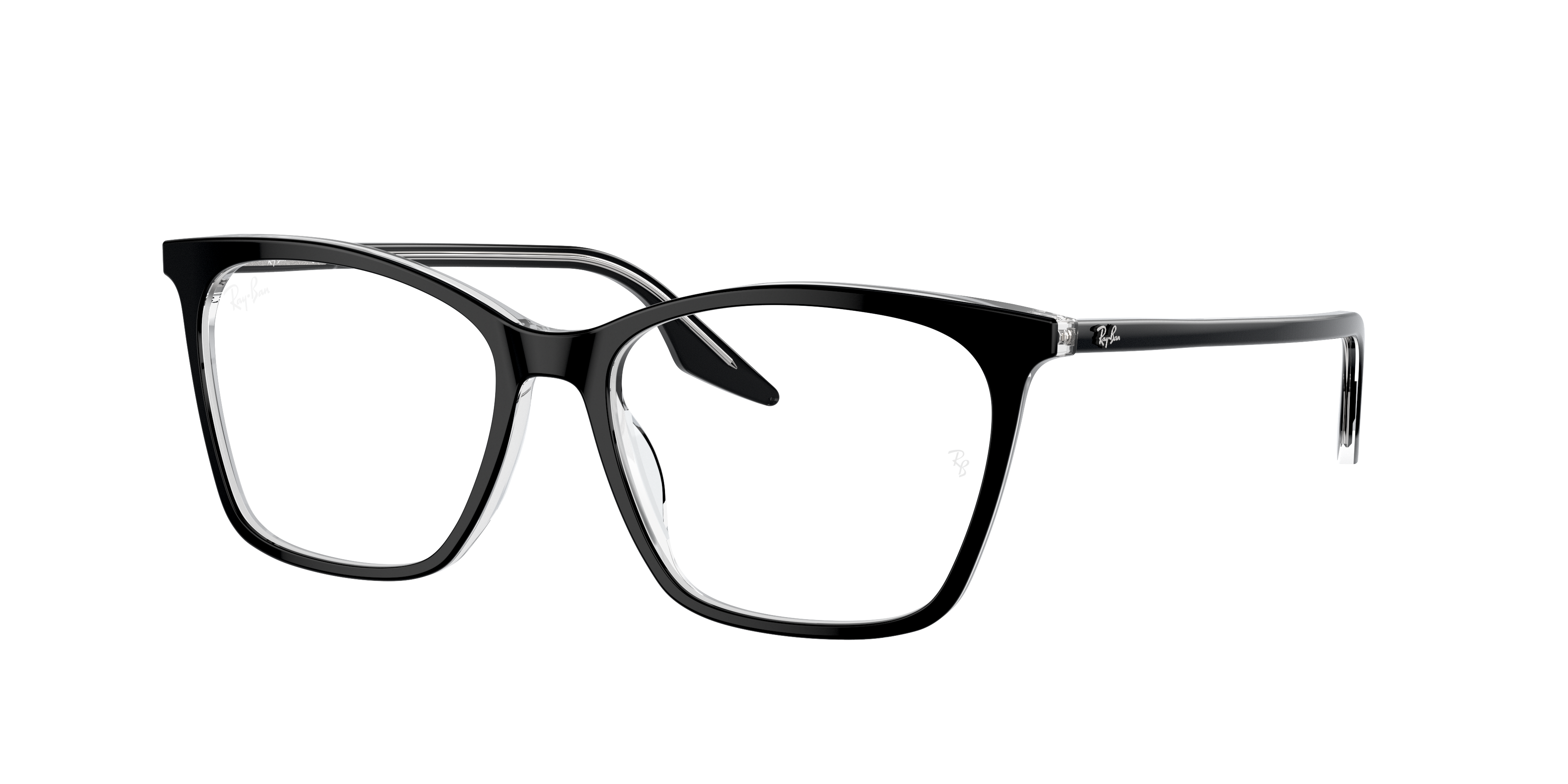 Rb5422 Optics Eyeglasses with Black On Transparent Frame - RB5422 | Ray-Ban® US