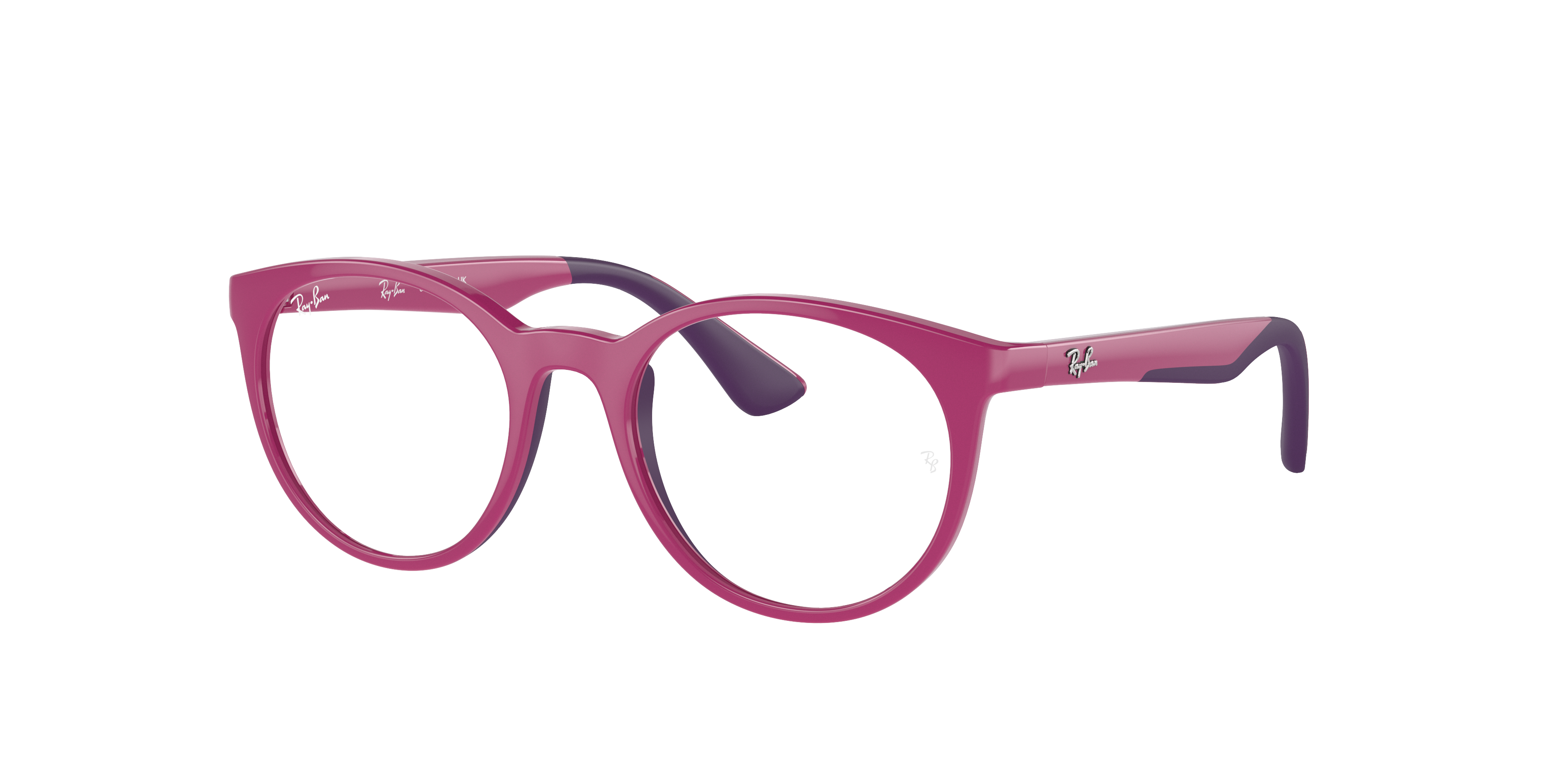 Rb1628 Optics Kids Bio-based Eyeglasses with Fuchsia On Violet Frame ...