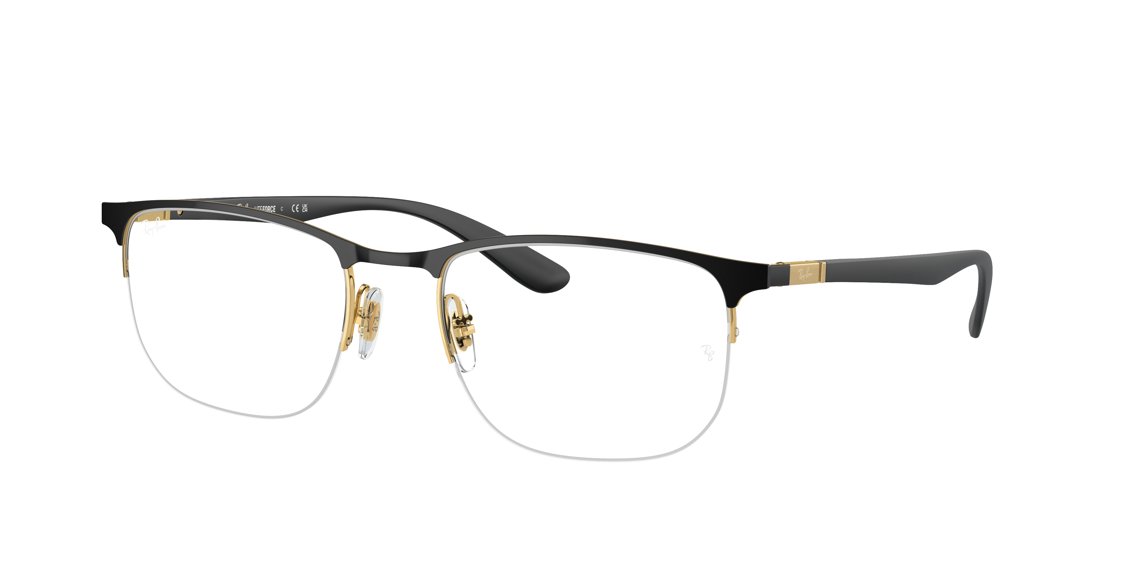 Rb6513 Optics Eyeglasses with Black On Gold Frame - RB6513 | Ray-Ban® US