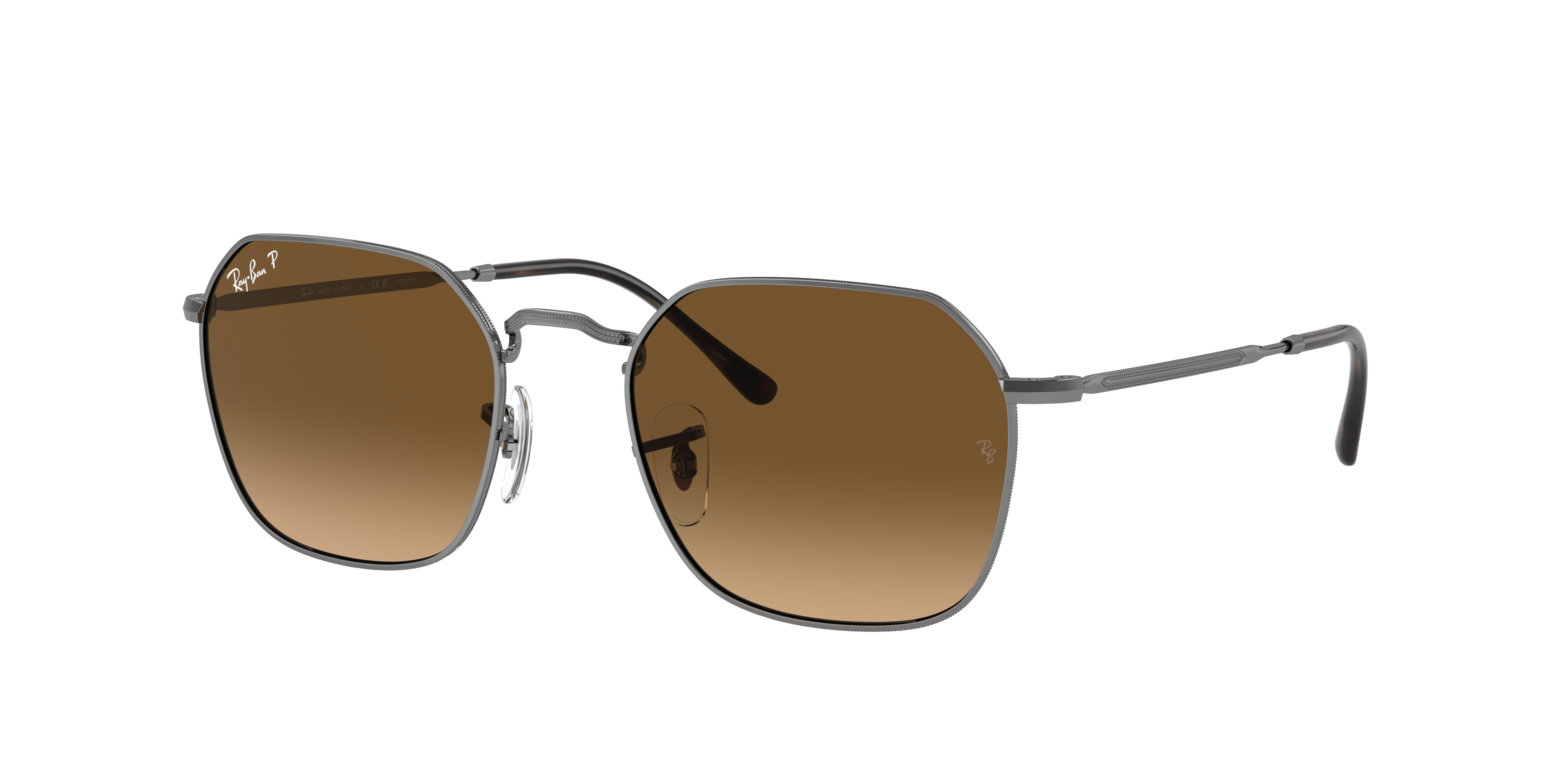 Gunmetal Sunglasses in Brown and Jim - RB3694 | Ray-Ban®