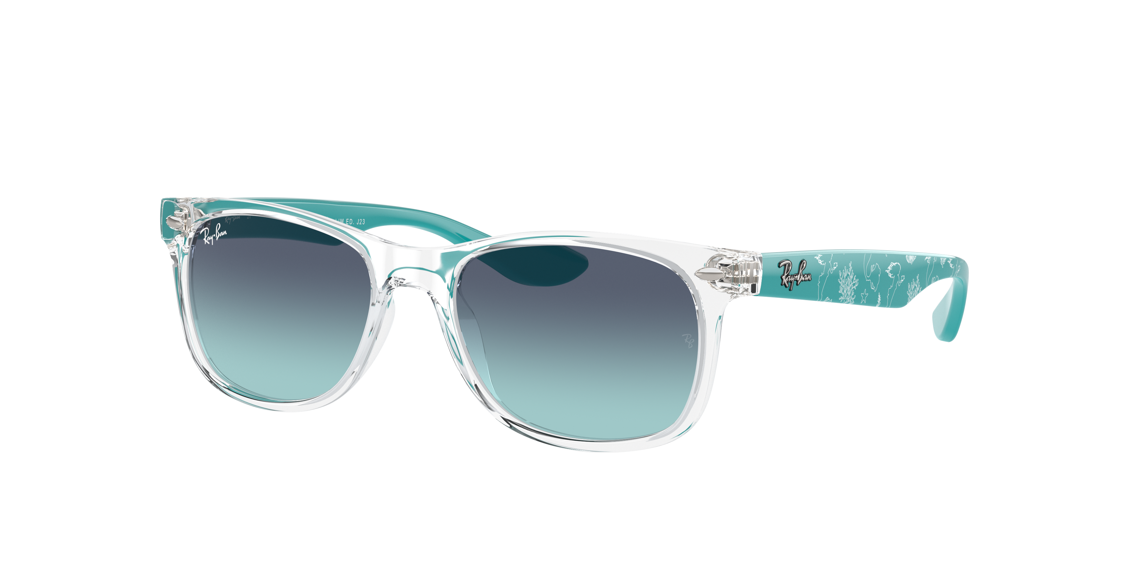 New Wayfarer Kids The Little Mermaid Sunglasses in Transparent and Dark ...