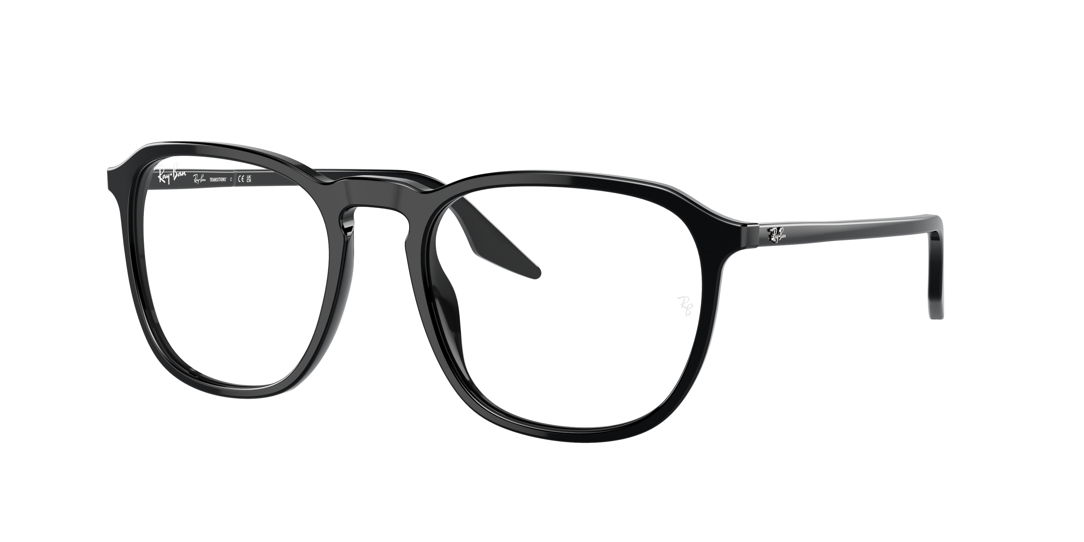 Rb2203 Transitions® Sunglasses in Black and Clear/Blue - RB2203 | Ray-Ban®