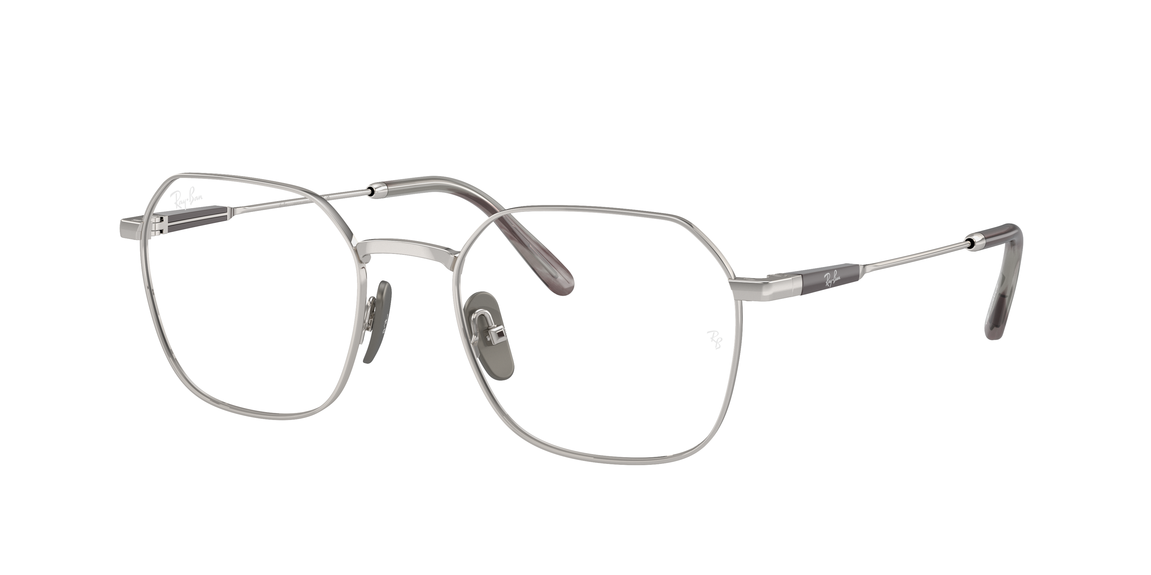 Jim Titanium Optics Eyeglasses with Silver Frame - RB8794 | Ray-Ban®