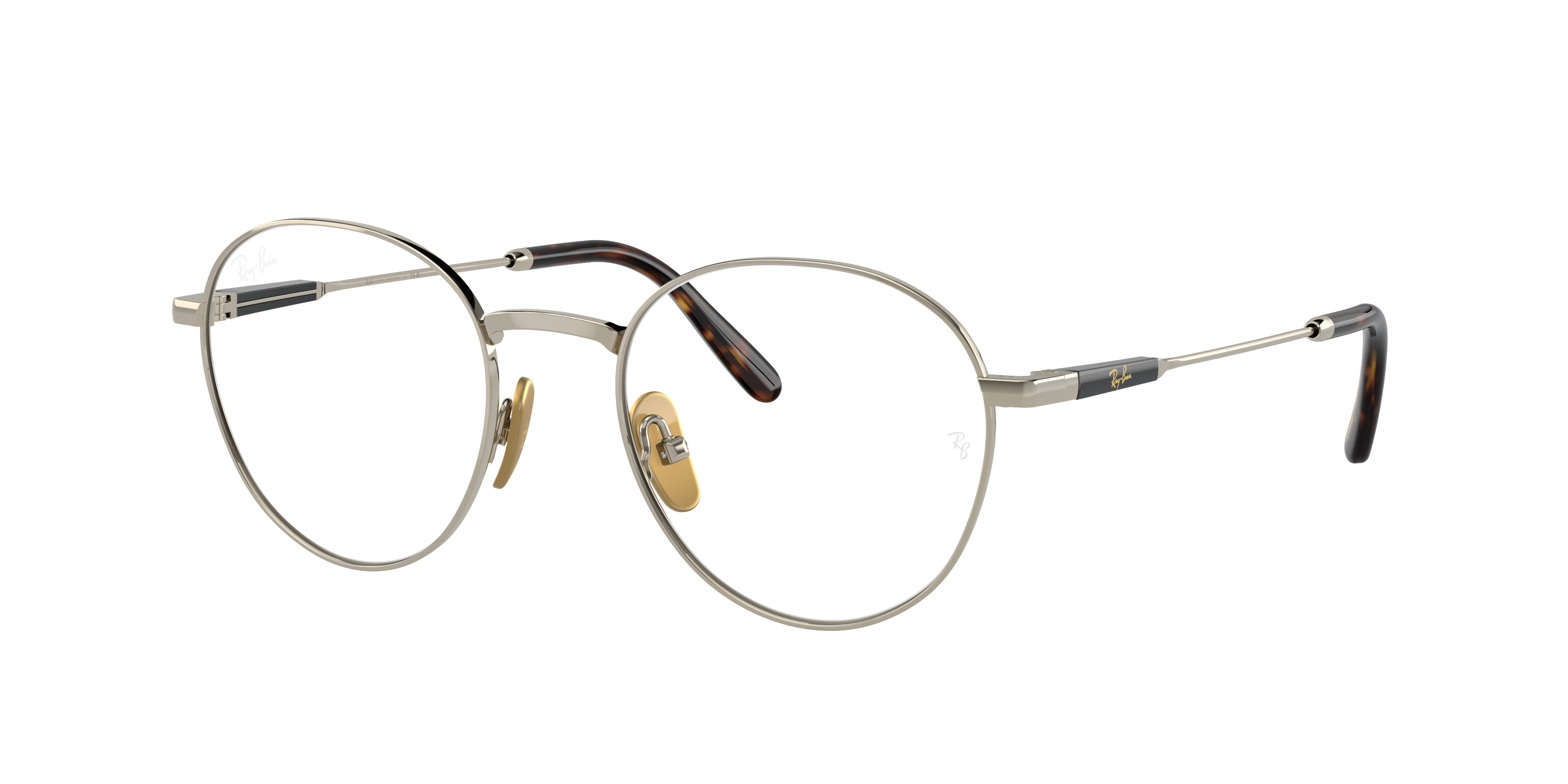 David Titanium Optics Eyeglasses with Arista Gold Frame - RB8782 | Ray-Ban®