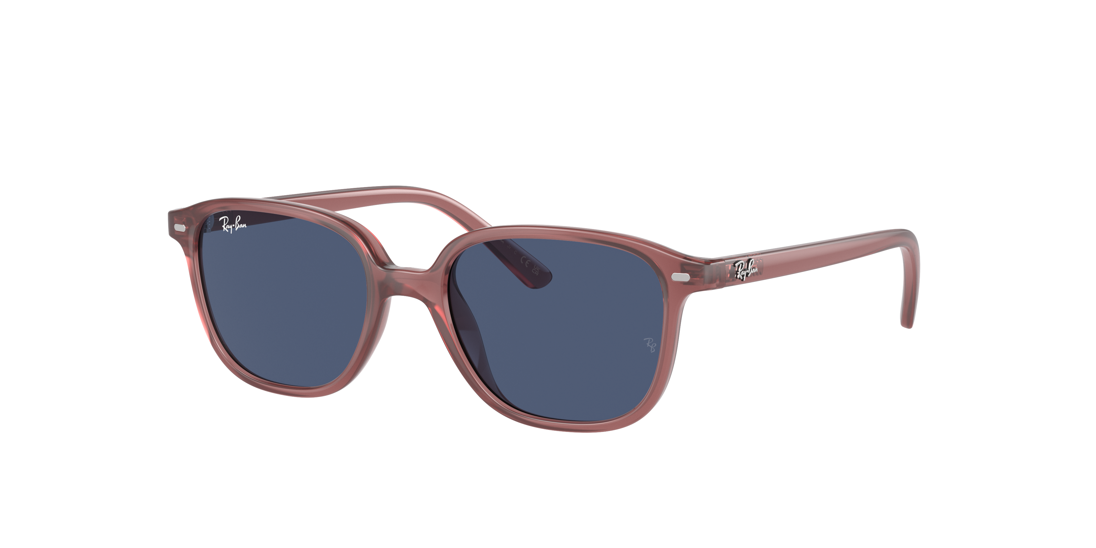 Leonard Kids Sunglasses in Opal Pink and Dark Blue - RB9093S | Ray-Ban® US